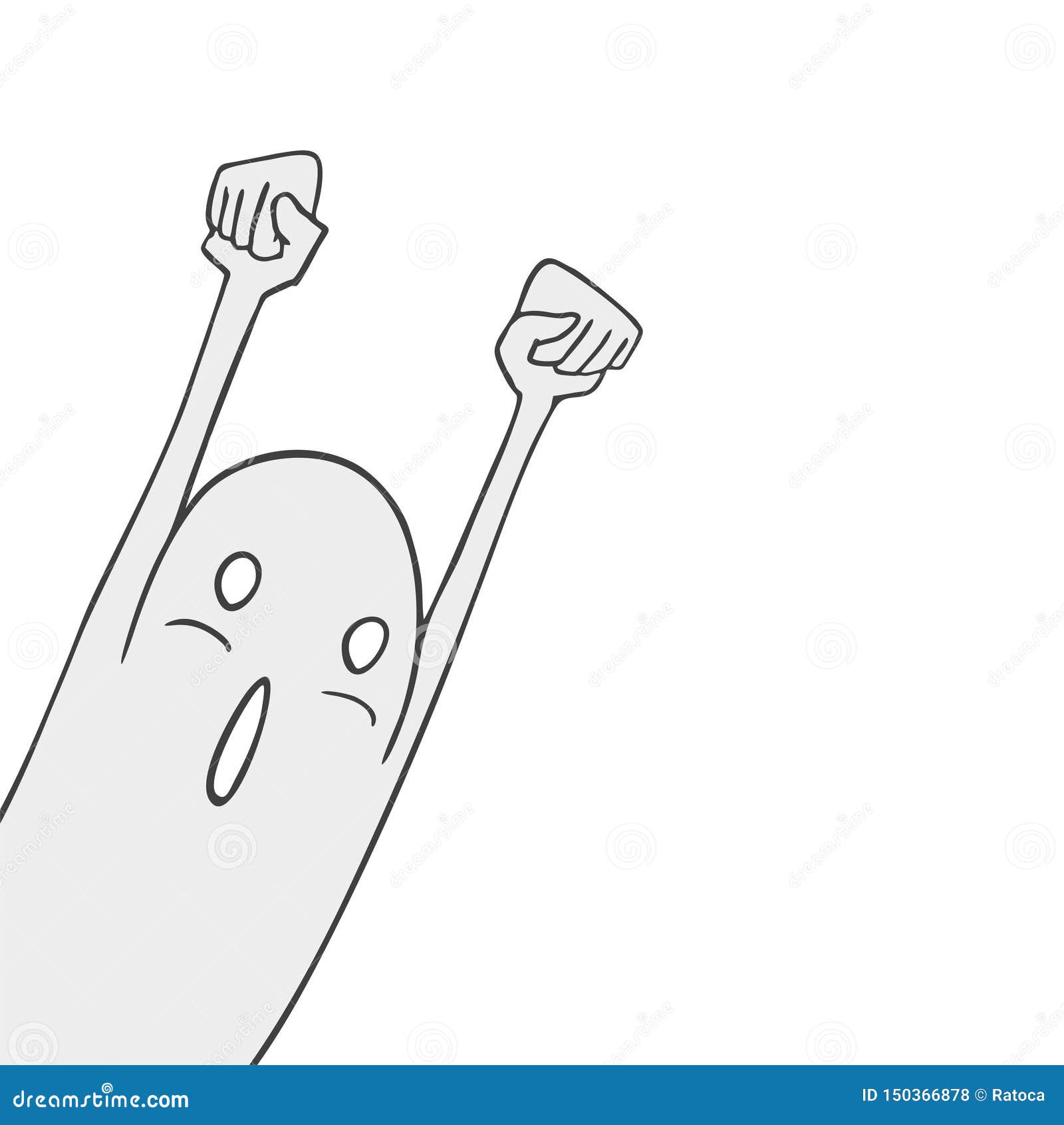 Creative Design of Happy Character Stock Vector - Illustration of ...