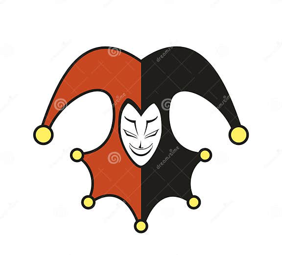 Creative Design of Harlequin Symbol Stock Vector - Illustration of ...