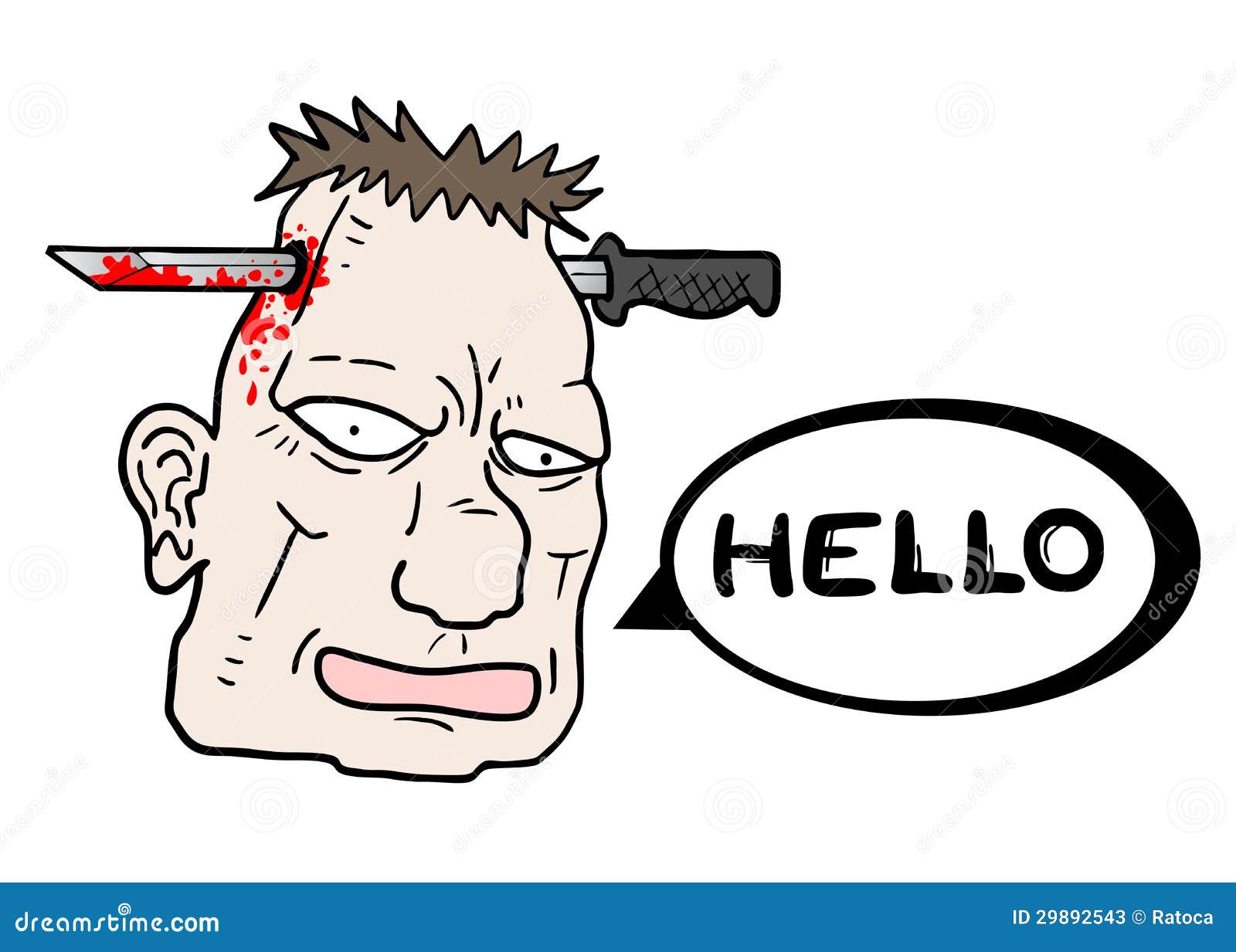 Hello Cartoon Stock Photos - Image: 29892543