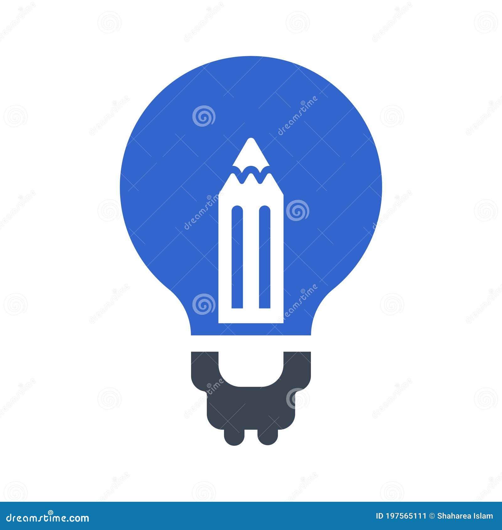 Creative design icon stock vector. Illustration of design - 197565111
