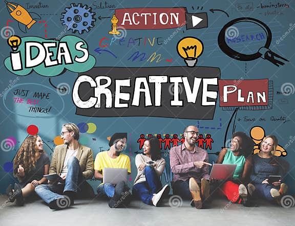 Creative Design Innovation Inspire Concept Stock Image - Image of ...