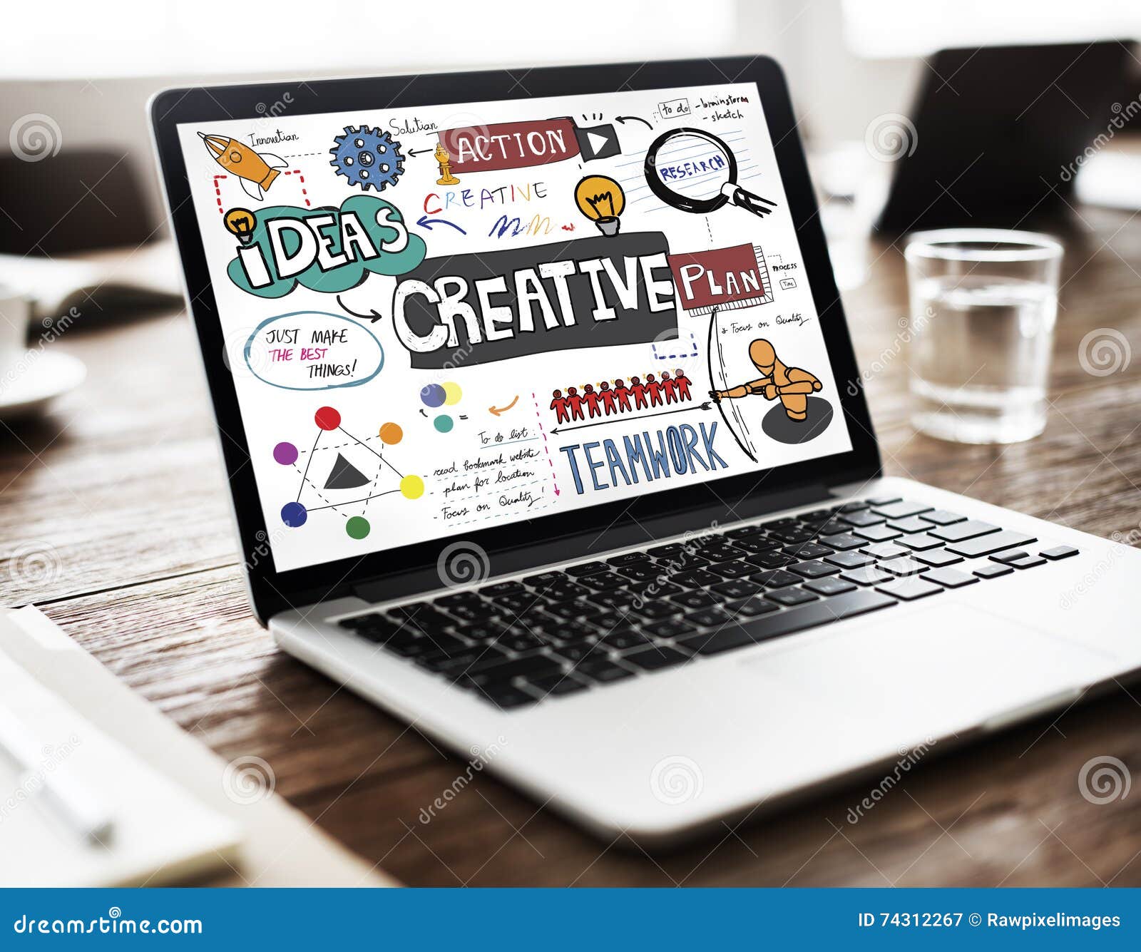 Creative Design Innovation Inspire Concept Stock Image - Image of book ...