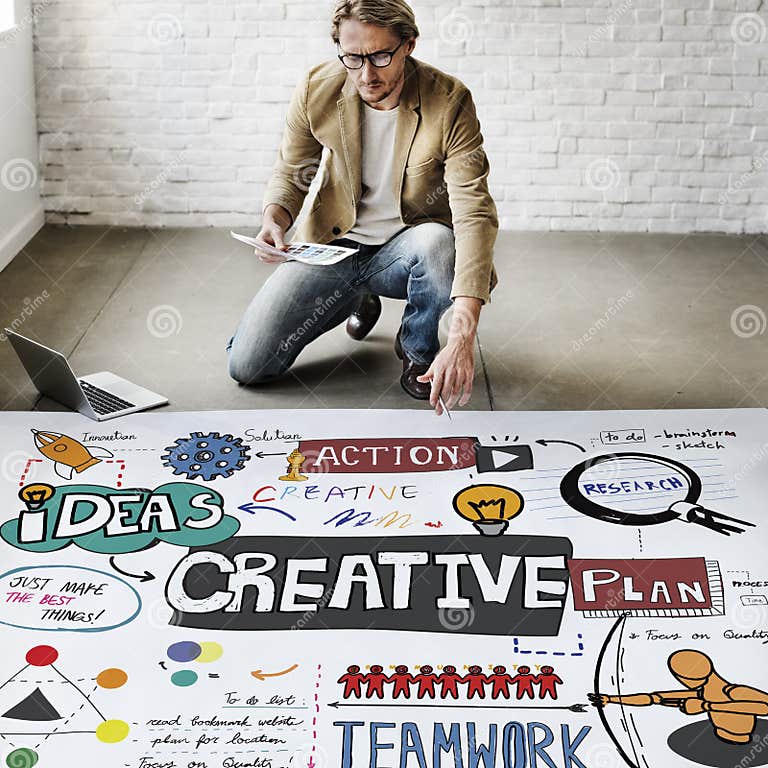 Creative Design Innovation Inspire Concept Stock Image - Image of ...