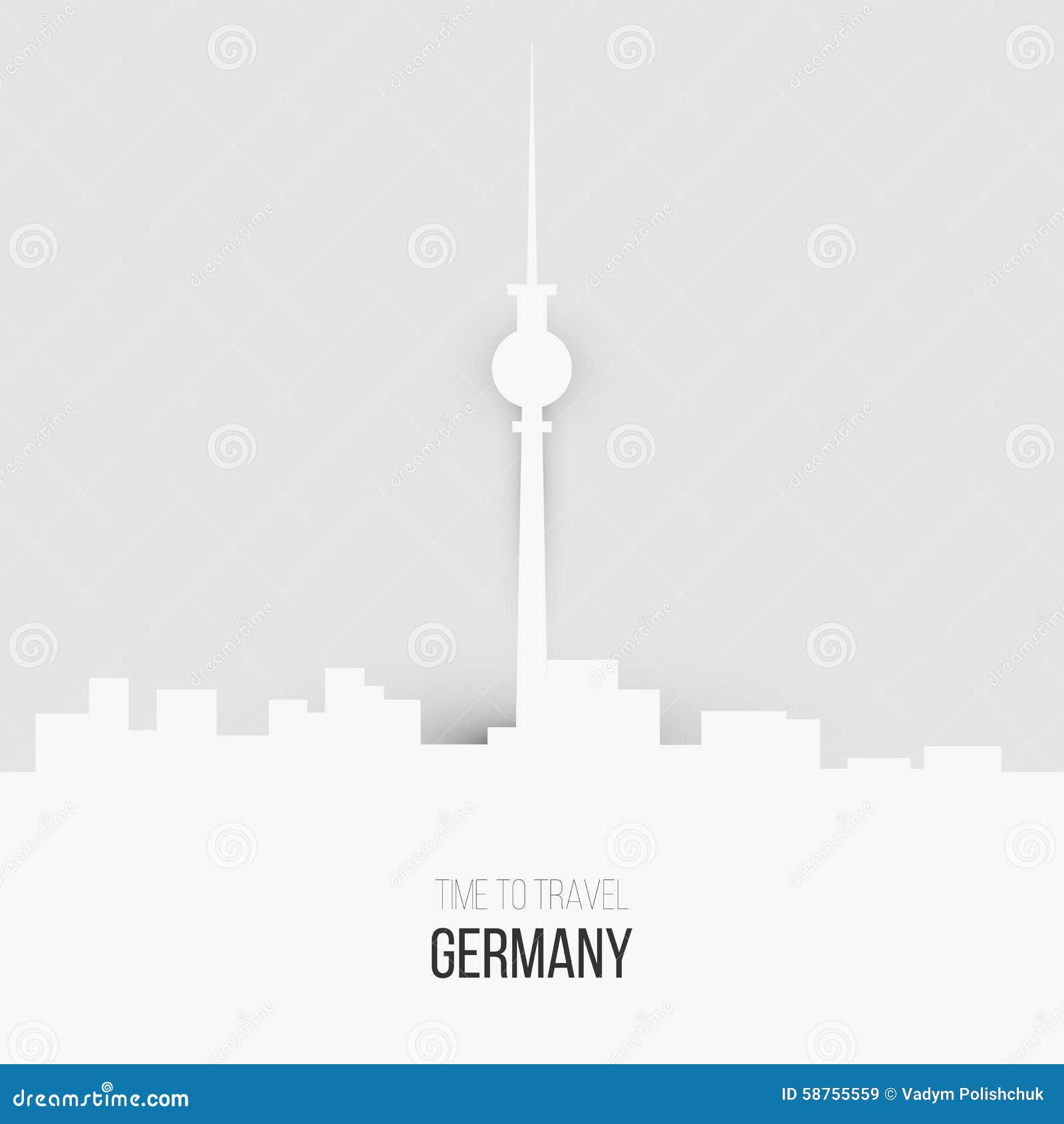 Creative Design Inspiration or Ideas for Germany. Stock Vector ...