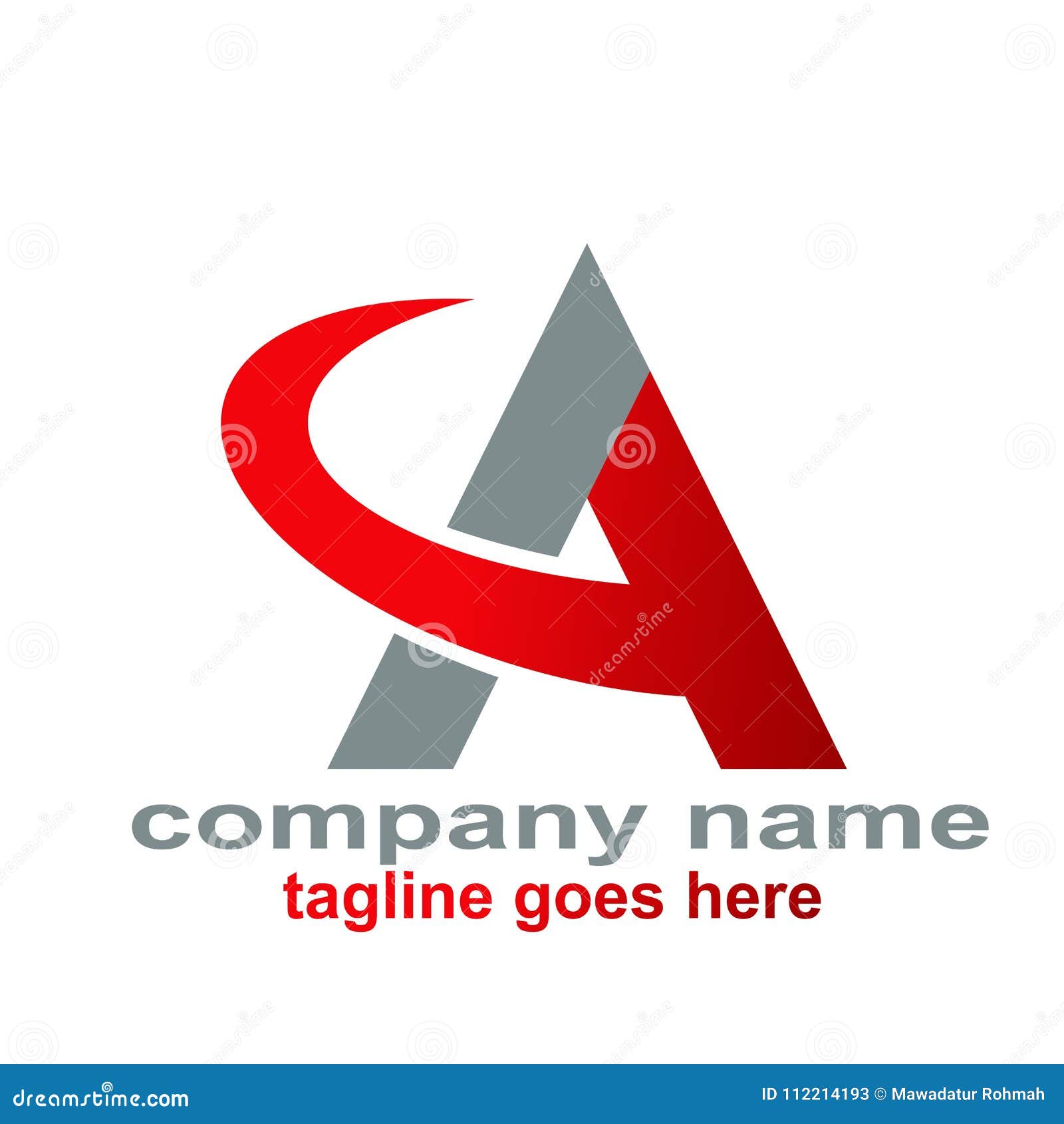 Creative Design Letter a Logo Graphic Resourced Stock Vector ...