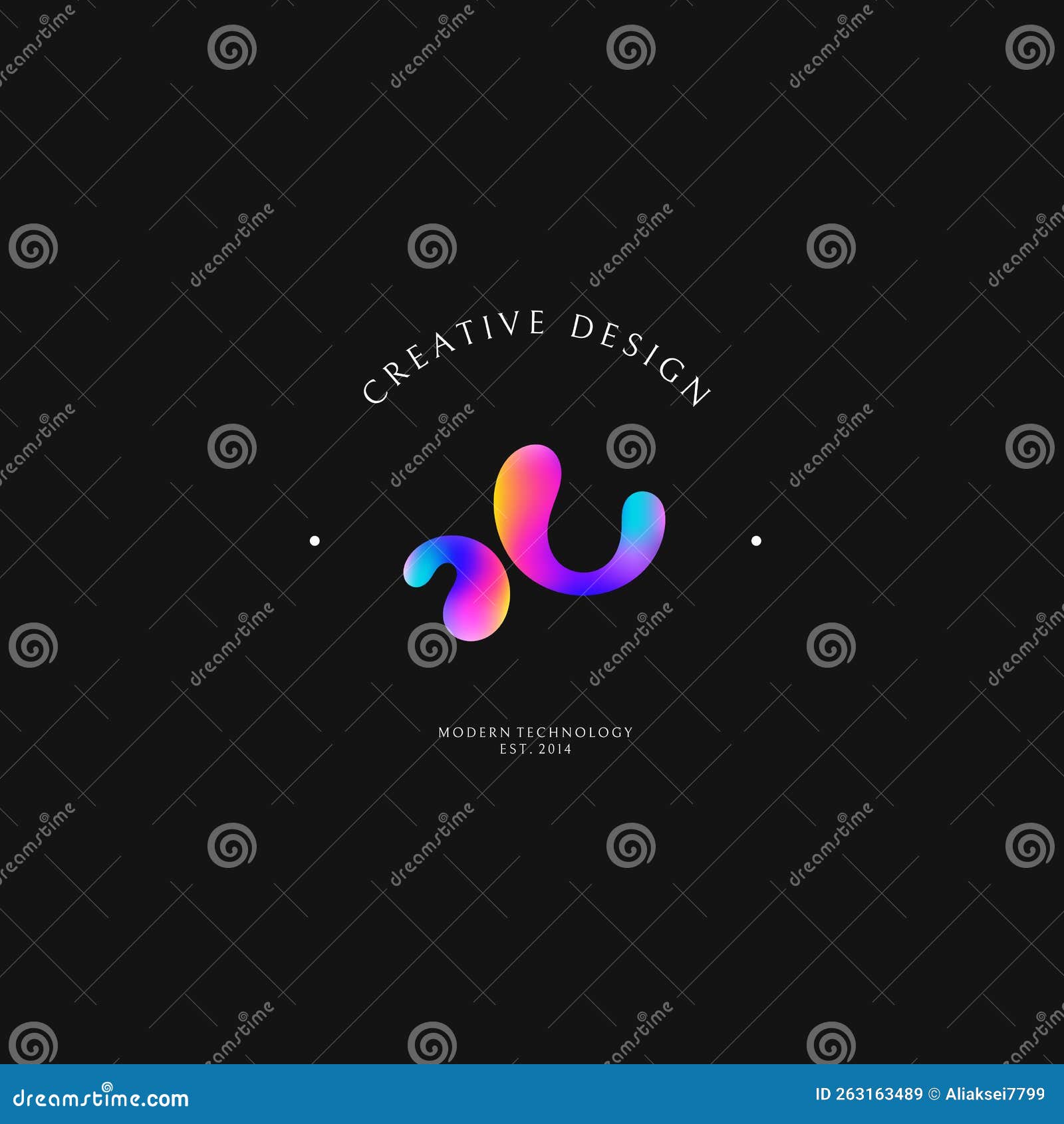 Z. Logo. Bright Vector Sign. Orange And Pink Logotipe. | CartoonDealer ...