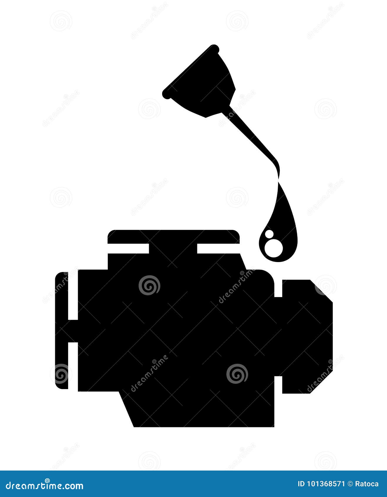 Motor icon stock vector. Illustration of tool, icon - 101368571