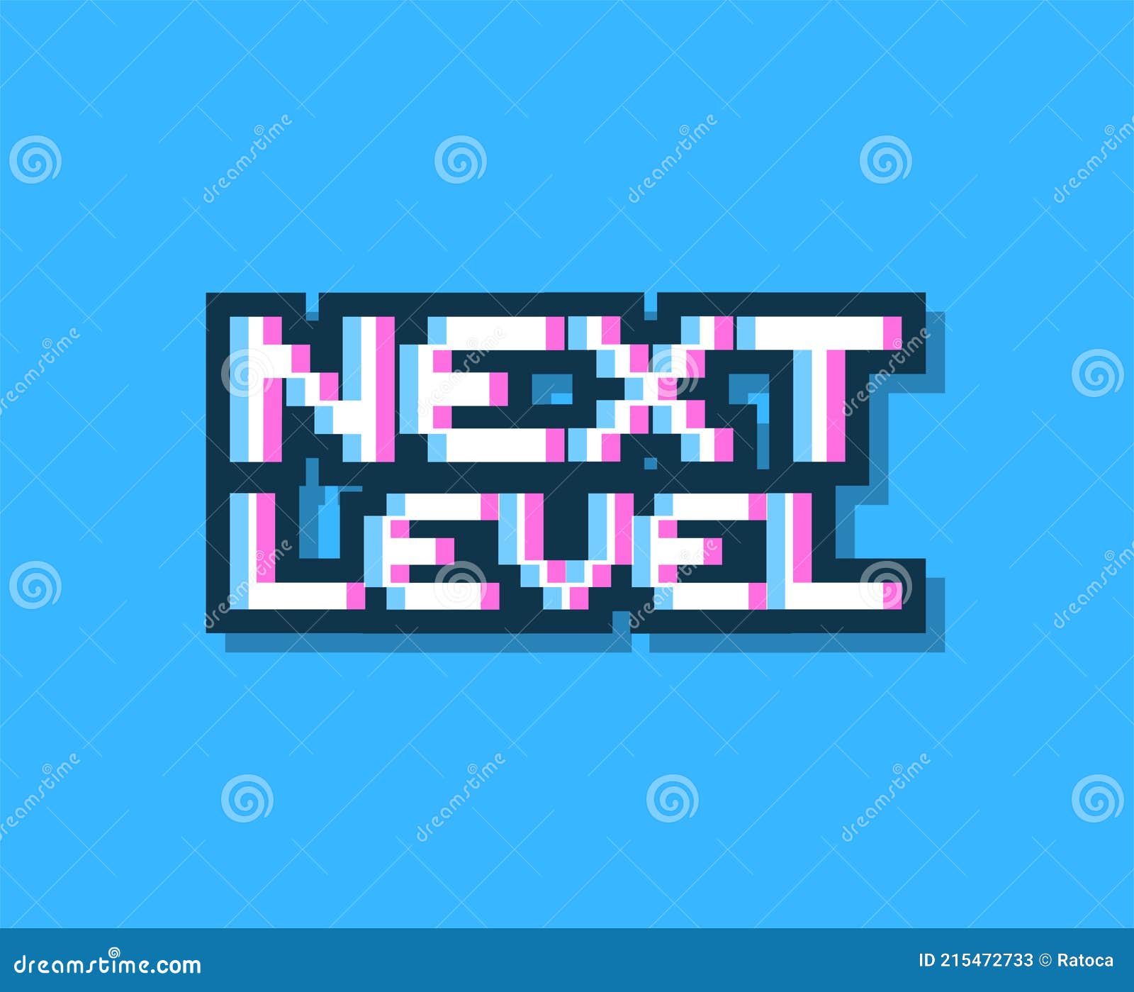 Design of Next Level Symbol Stock Vector - Illustration of symbol ...