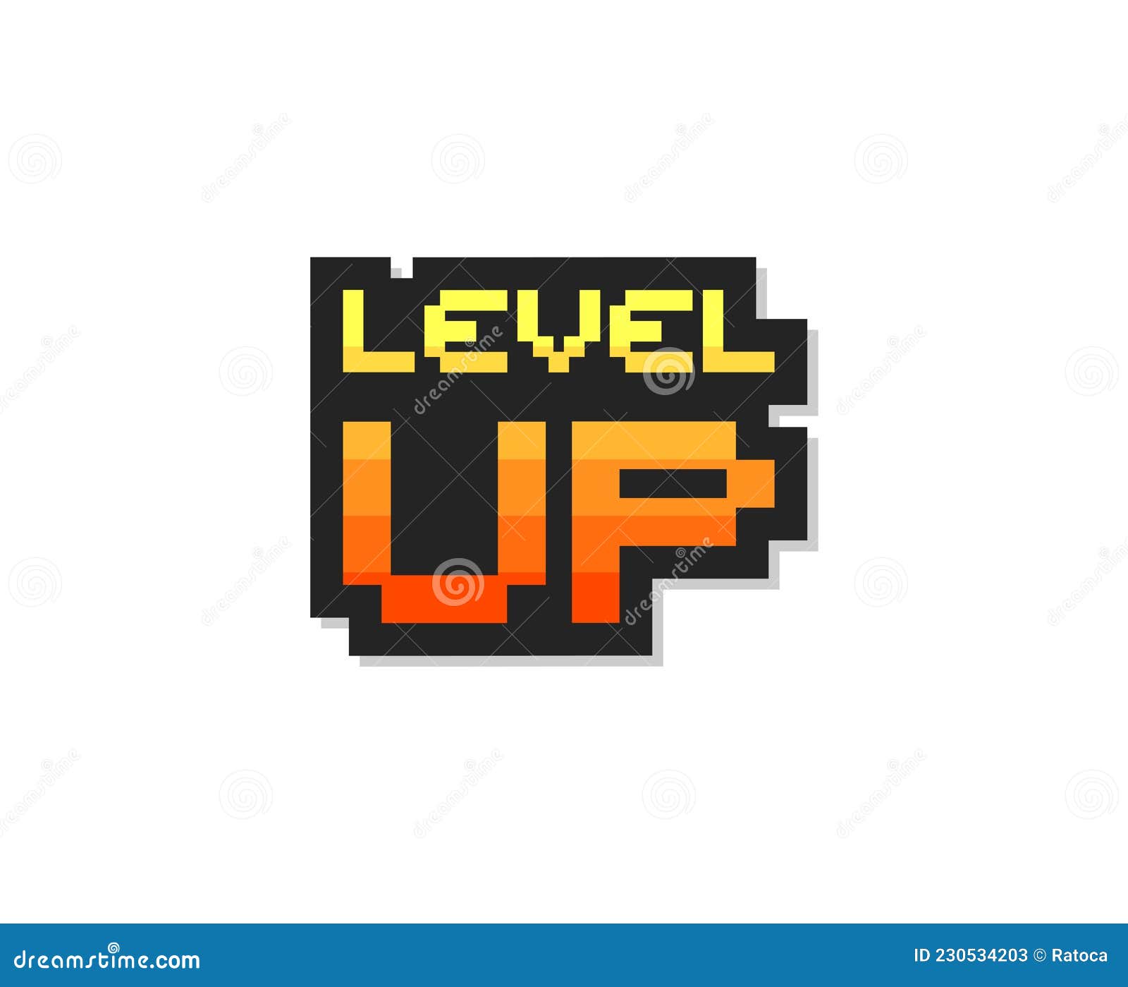 Creative Design of Next Level Symbol Stock Vector - Illustration of ...