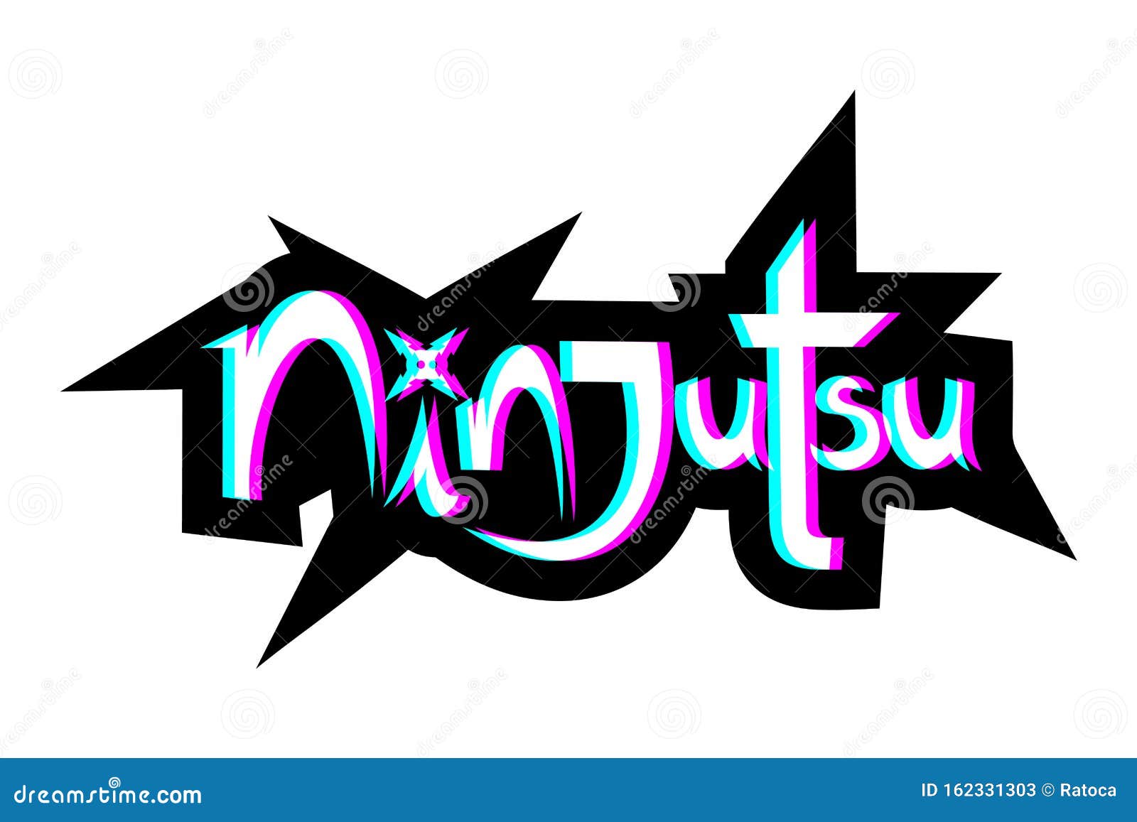 Design of ninjutsu symbol stock vector. Illustration of creative ...