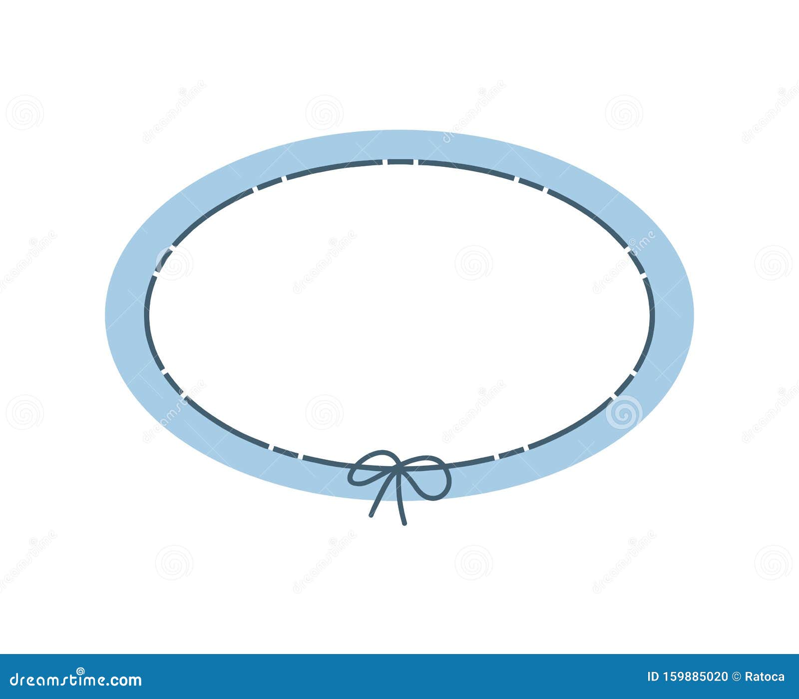 Oval decorative element stock illustration. Illustration of royal ...