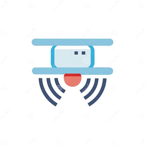 Creative Passive Infrared Sensor Design Icon Stock Illustration ...