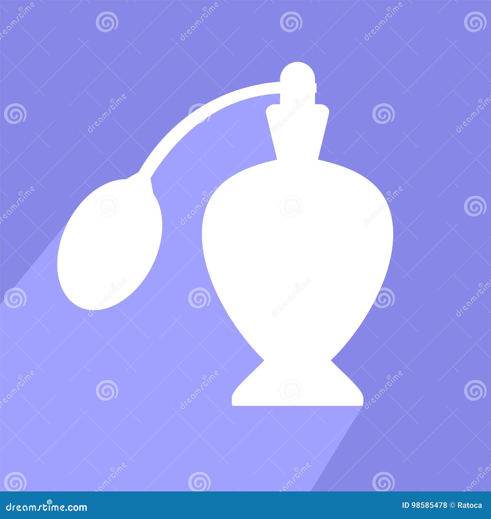 Perfume symbol stock vector. Illustration of element - 98585478