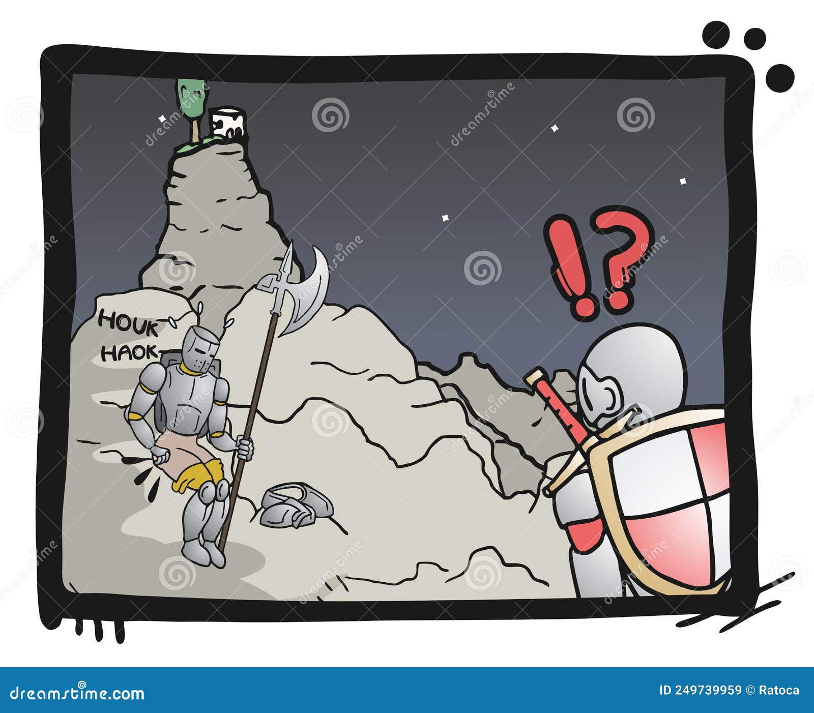 Question comic stock vector. Illustration of symbol - 249739959