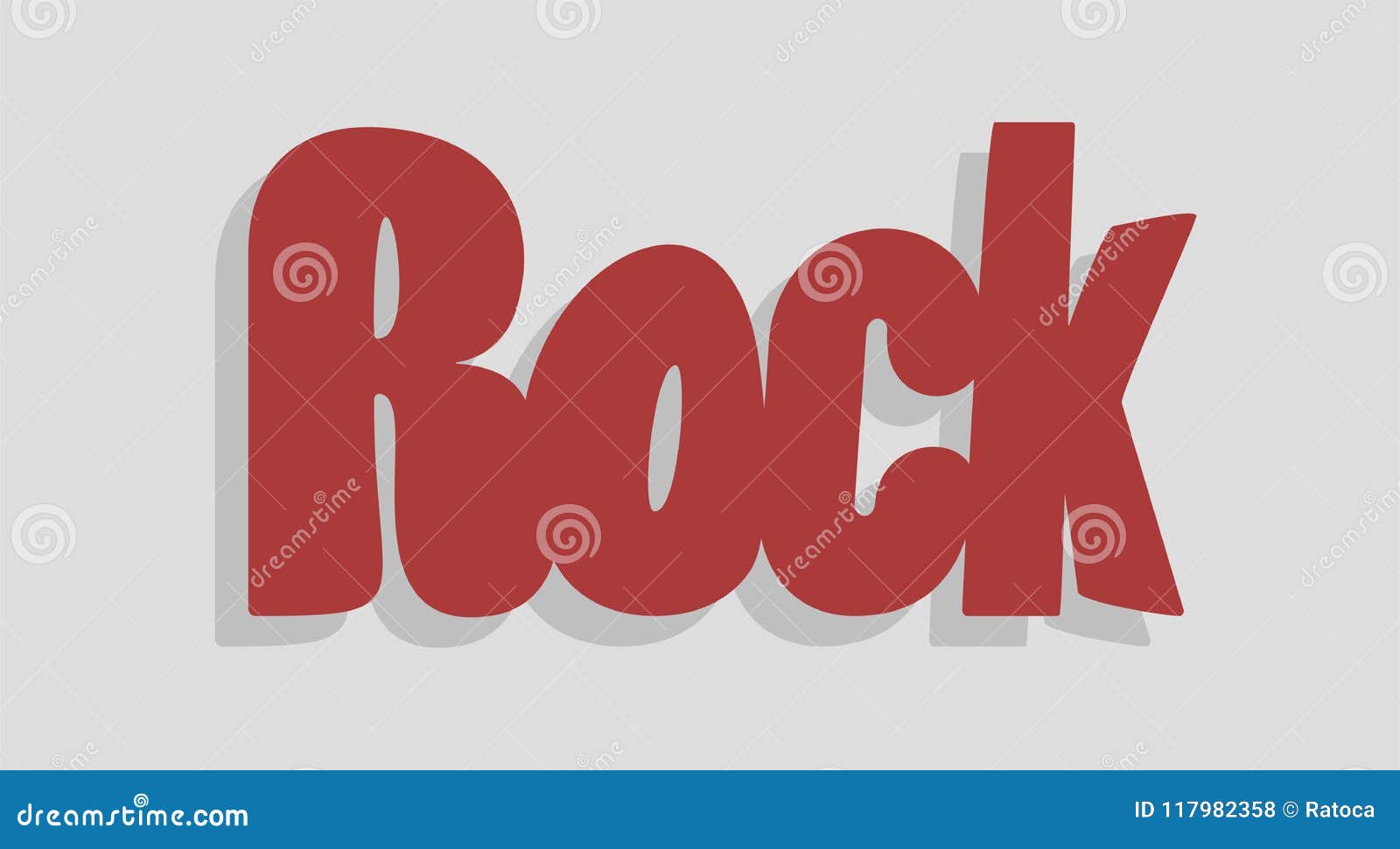 Rock symbol stock vector. Illustration of concert, vintage - 117982358