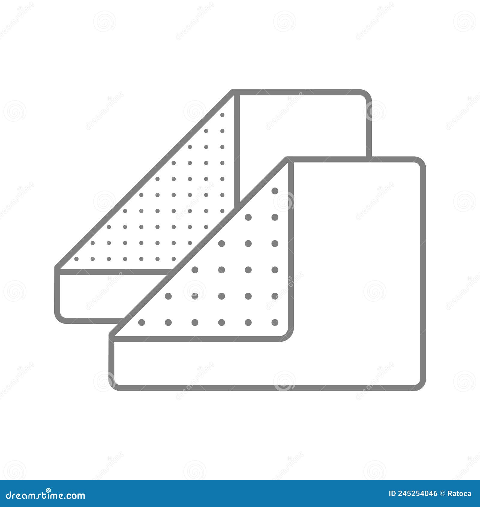 Creative Design of Sandpaper Icon Stock Vector - Illustration of black ...