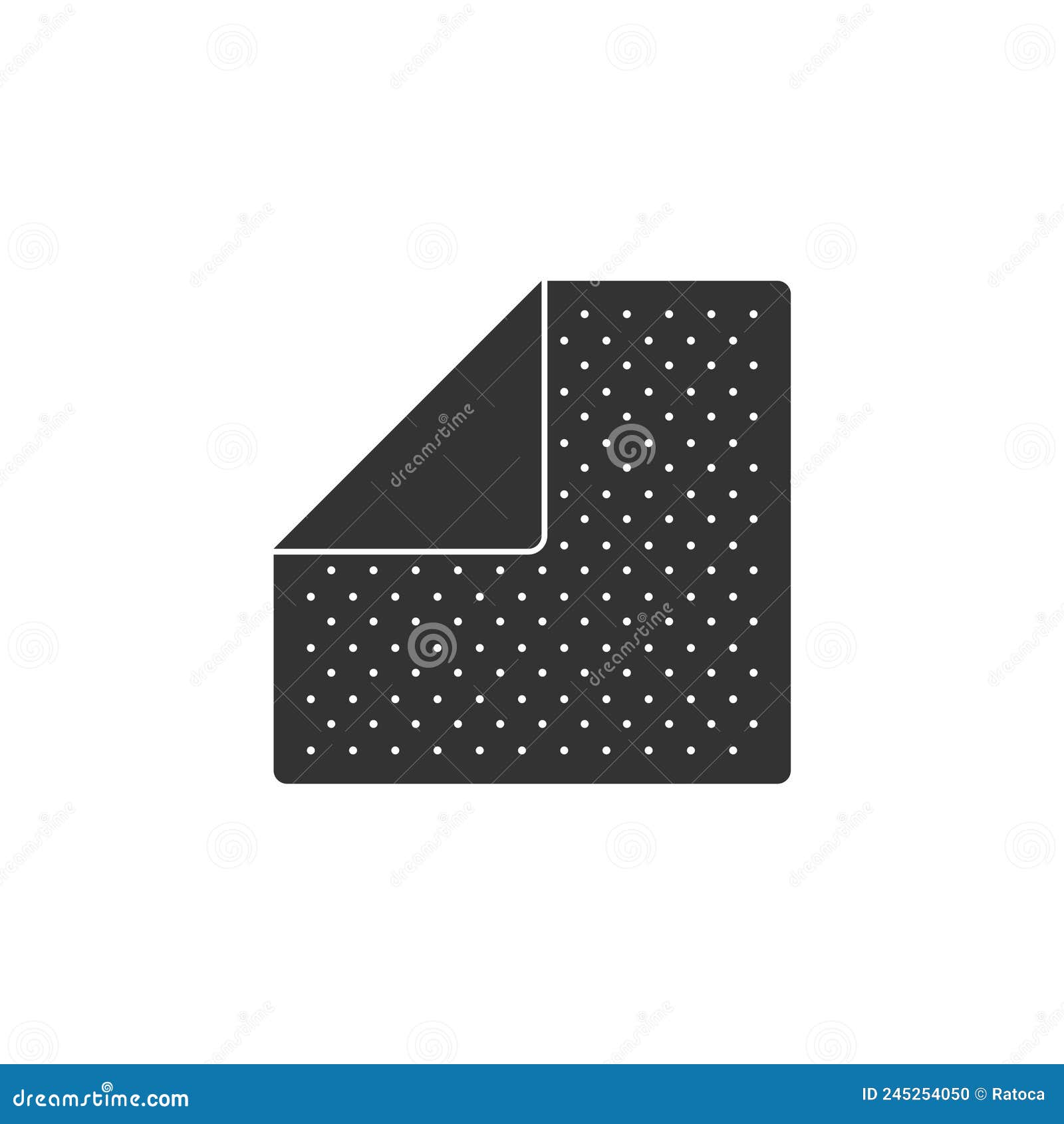 Creative Design of Sandpaper Icon Stock Vector - Illustration of grunge ...