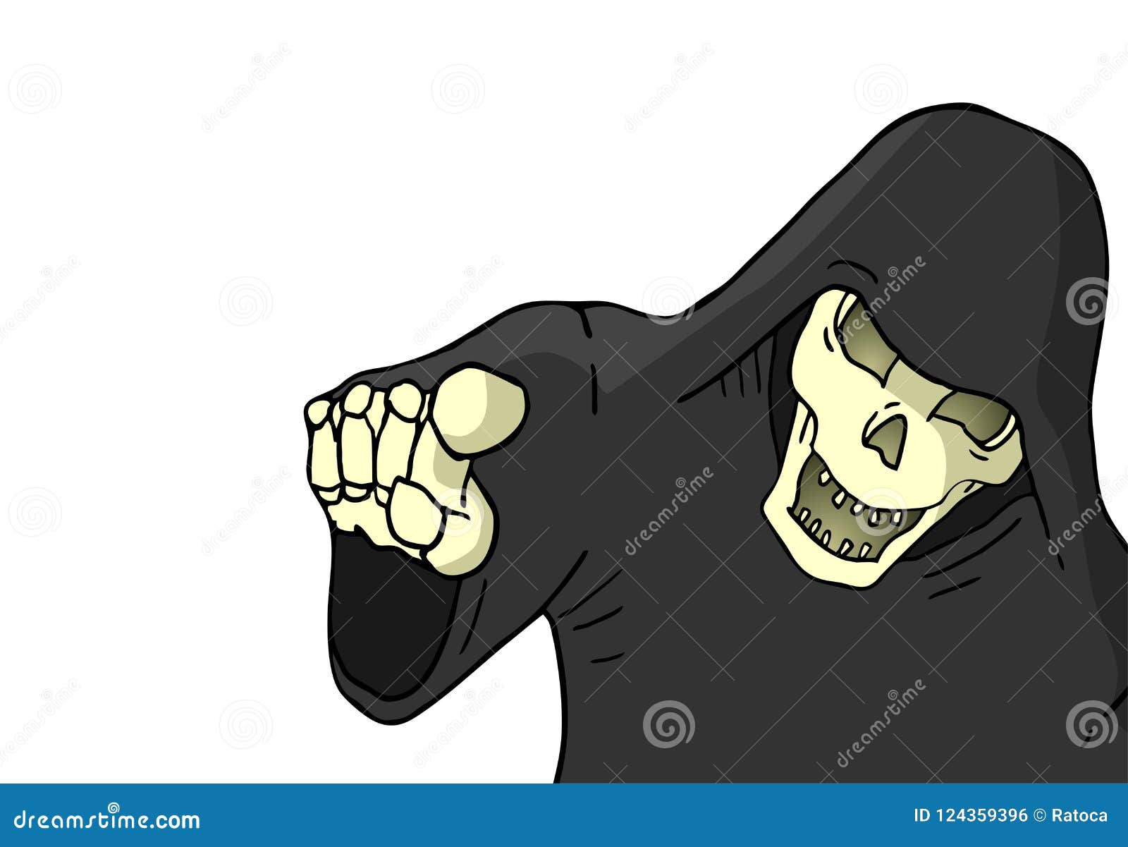 Skeleton Hand Pointing At You