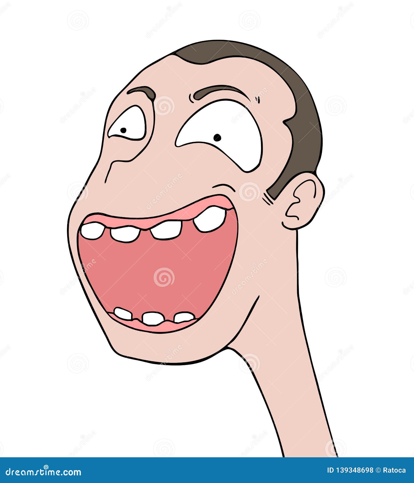 Smile face draw stock vector. Illustration of creative - 139348698