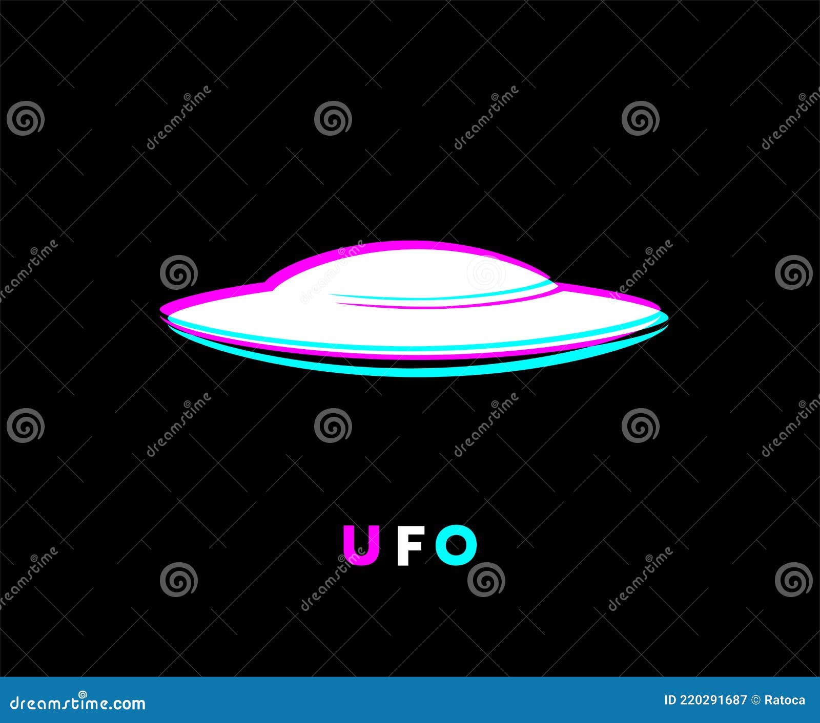 Creative Design of Spaceship Illustration Stock Vector - Illustration ...
