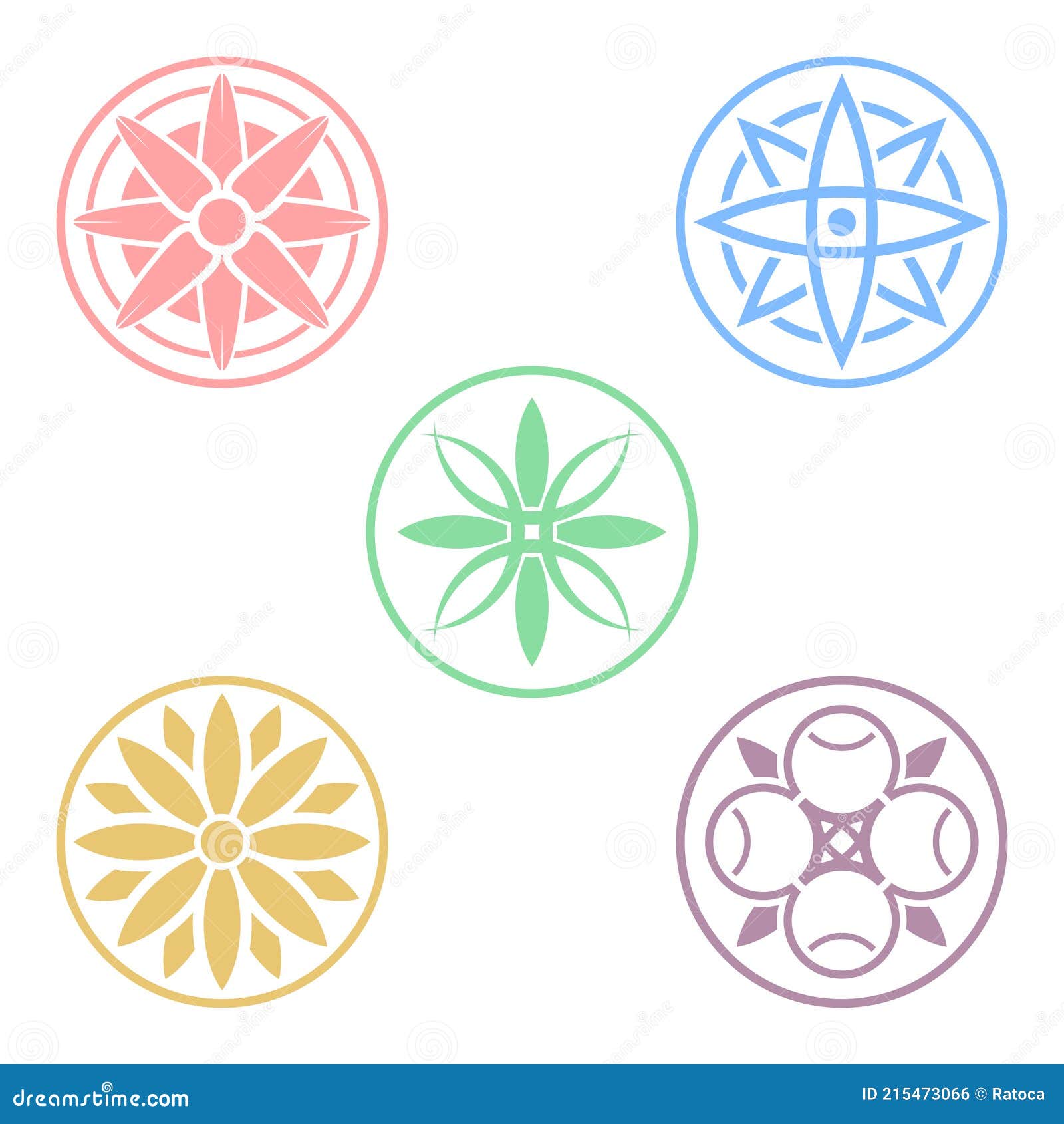 Creative Design of Spring Symbol Stock Vector - Illustration of leaf ...