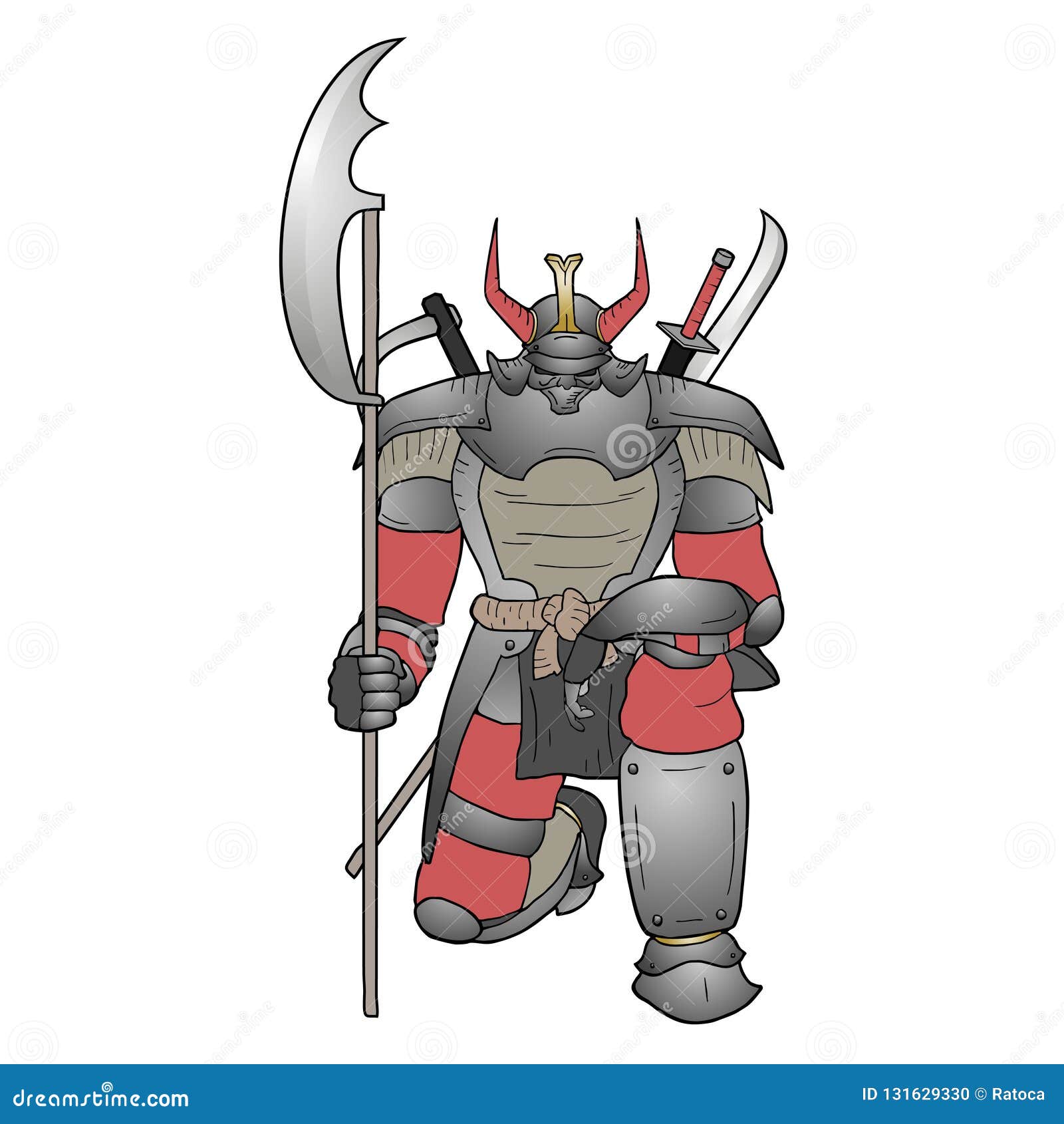 Shogun Soldier Royalty-Free Stock Photo | CartoonDealer.com #89328525