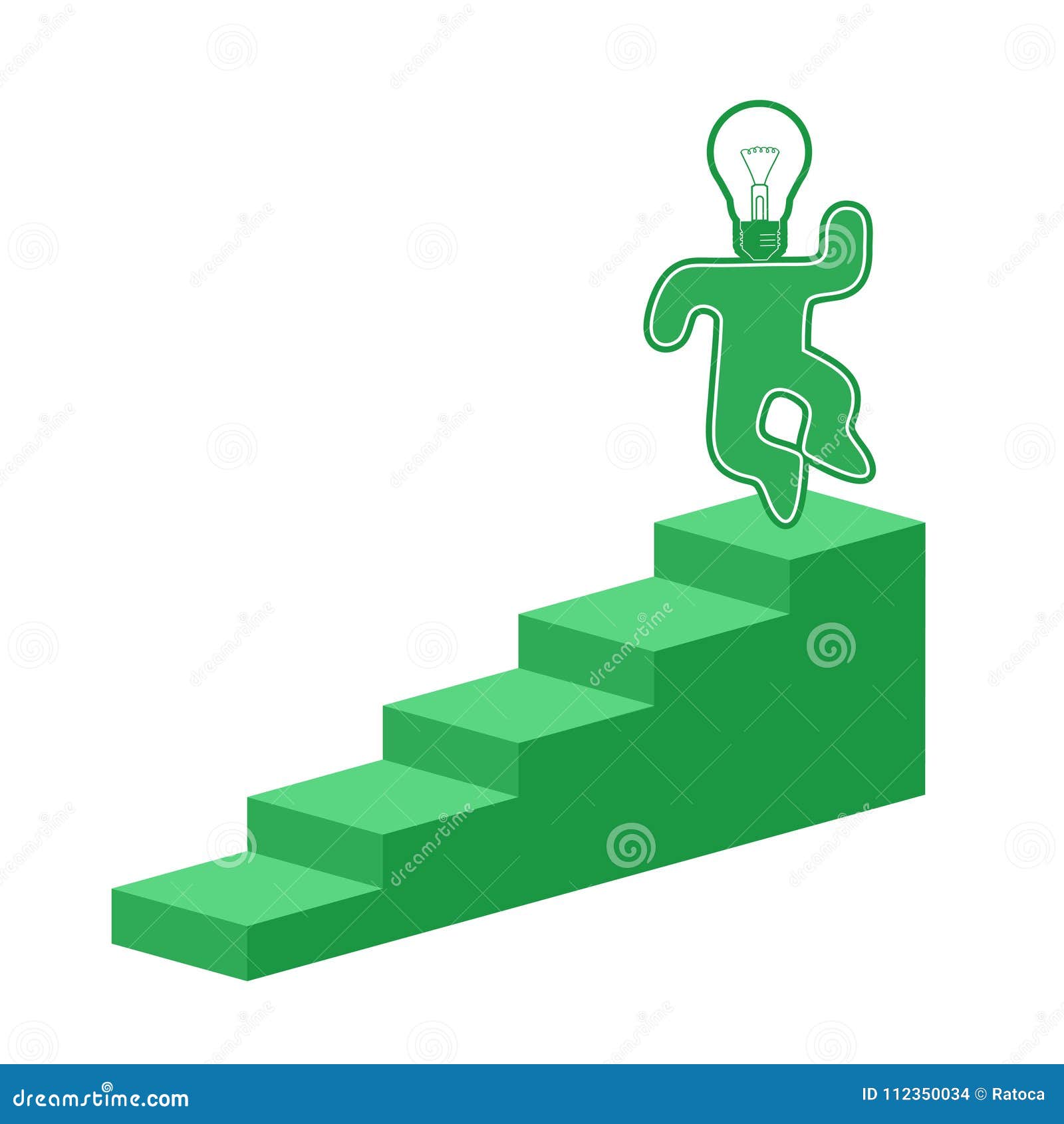 Creative Success Illustration Stock Vector - Illustration of creative ...