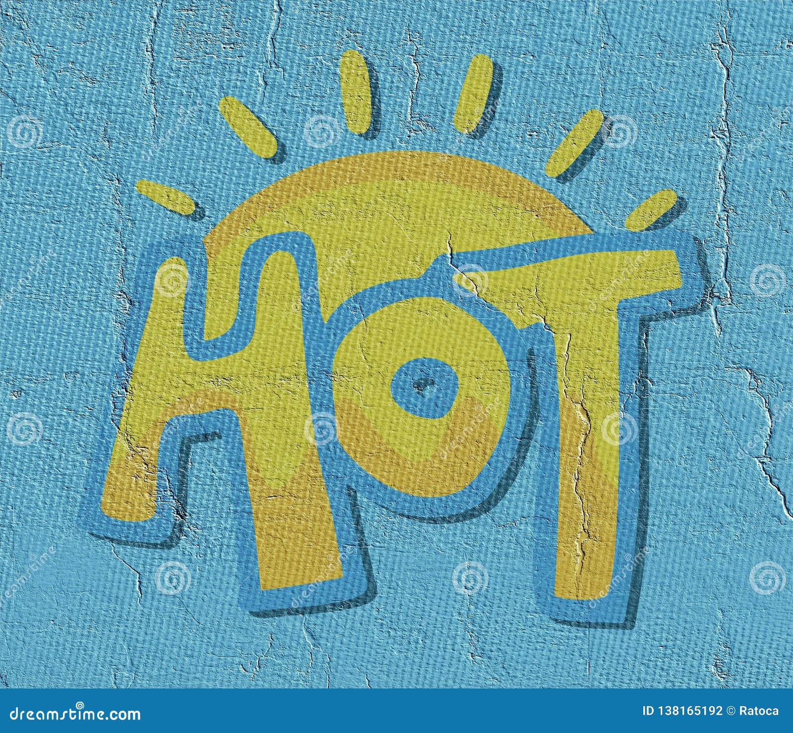Summer hot symbol stock illustration. Illustration of symbol - 138165192