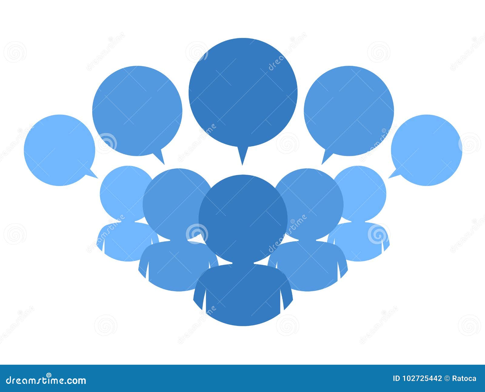 Talking symbol stock illustration. Illustration of communication ...
