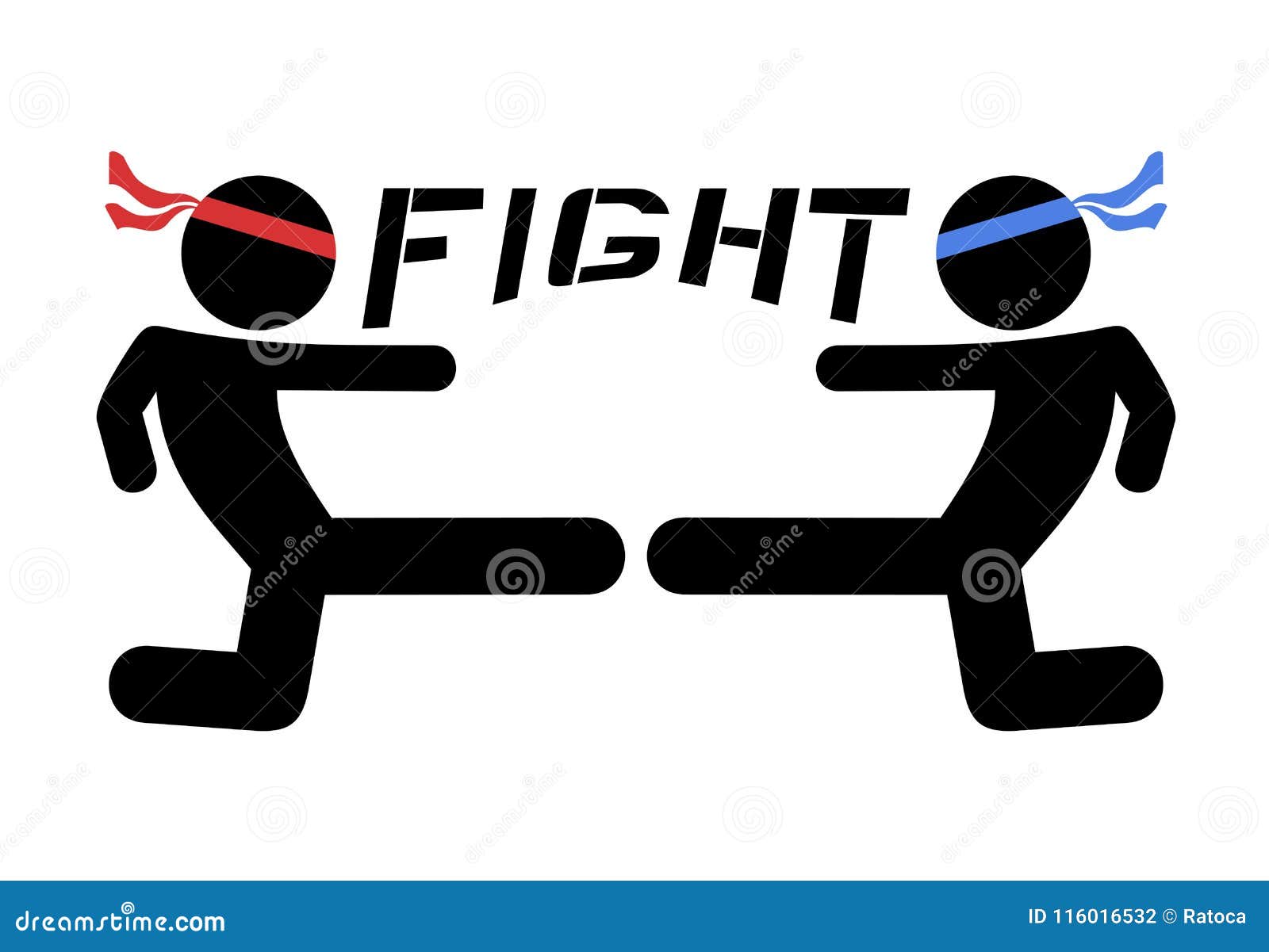Two puppets fighting stock vector. Illustration of creative - 116016532