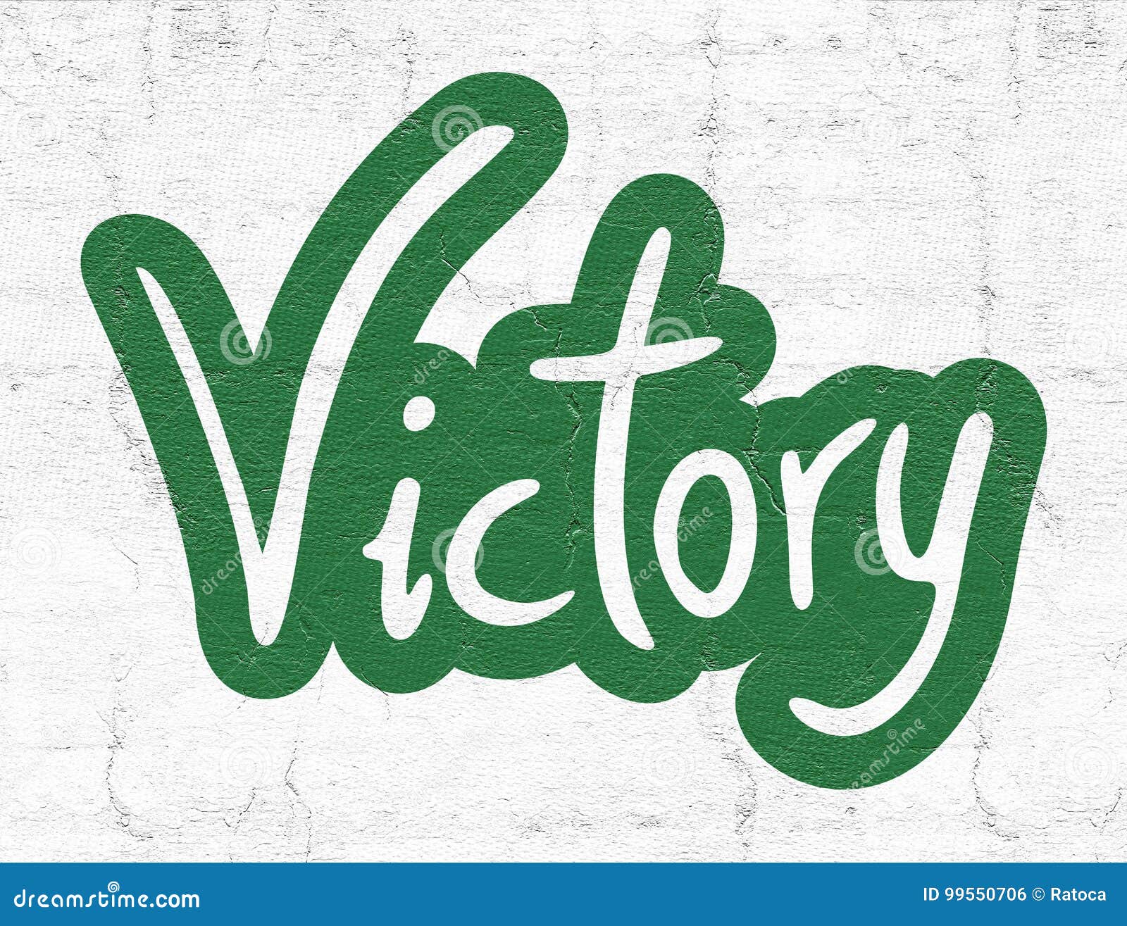 Victory message stock illustration. Illustration of award - 99550706