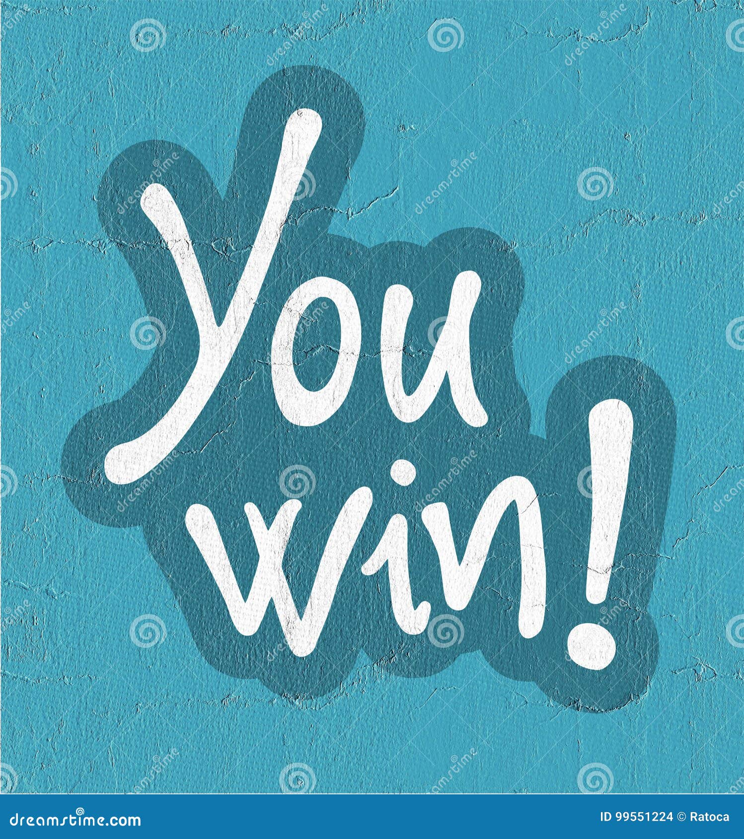 Victory message stock illustration. Illustration of business - 99551224