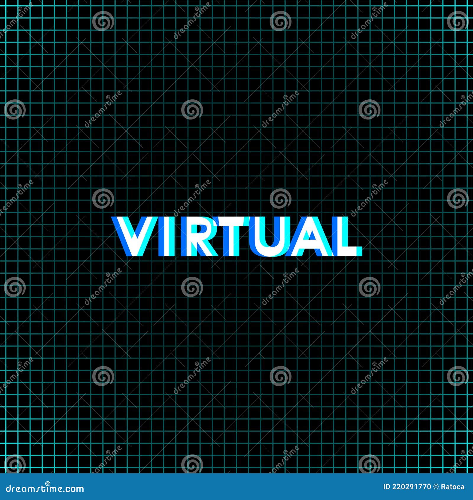 Creative Design of Virtual Message Stock Vector - Illustration of work ...