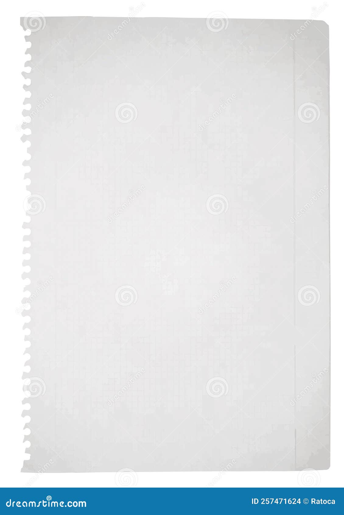 White old paper stock vector. Illustration of education - 257471624