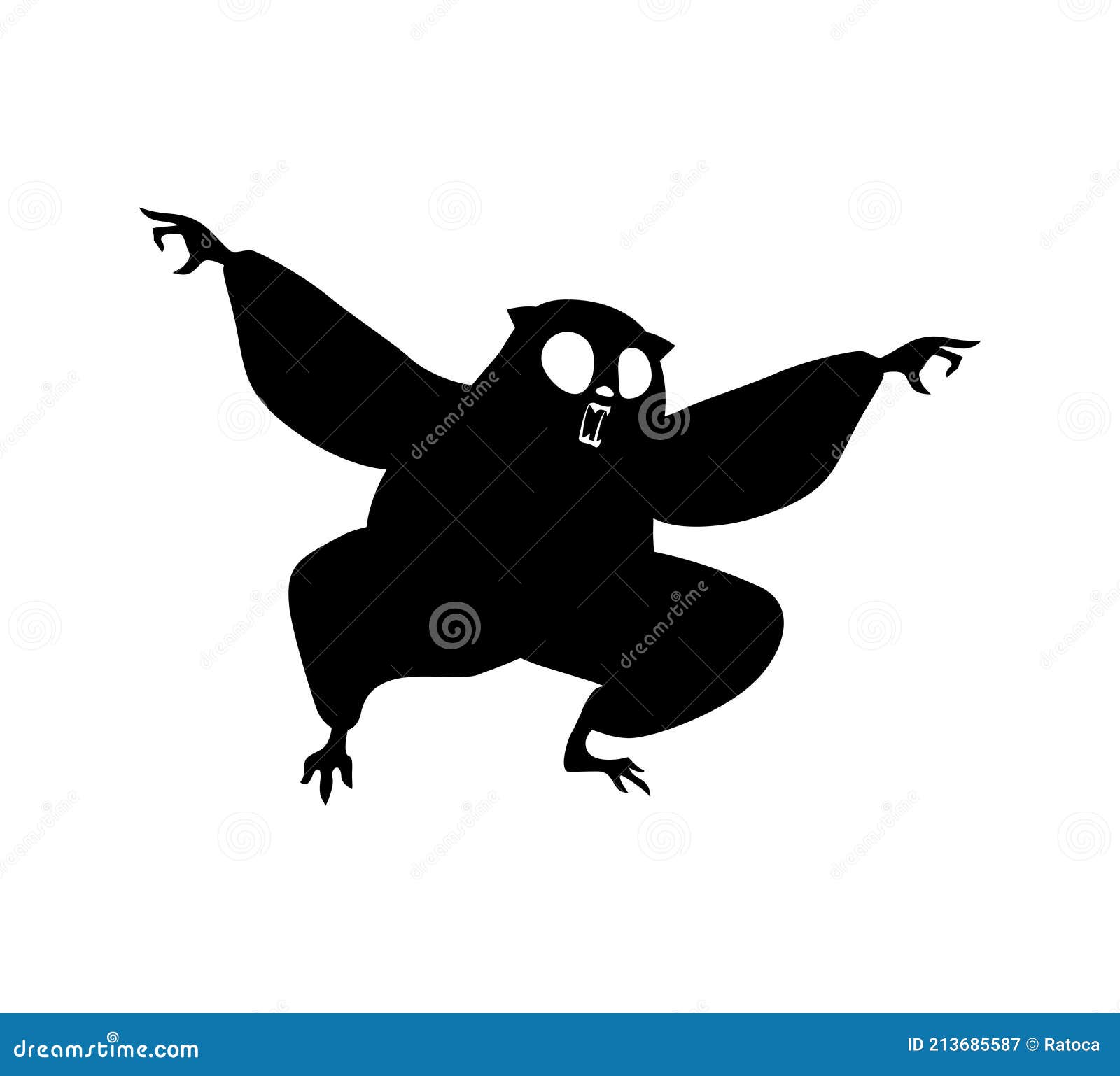 Creative Design of Wild Animal Illustration Stock Vector - Illustration ...