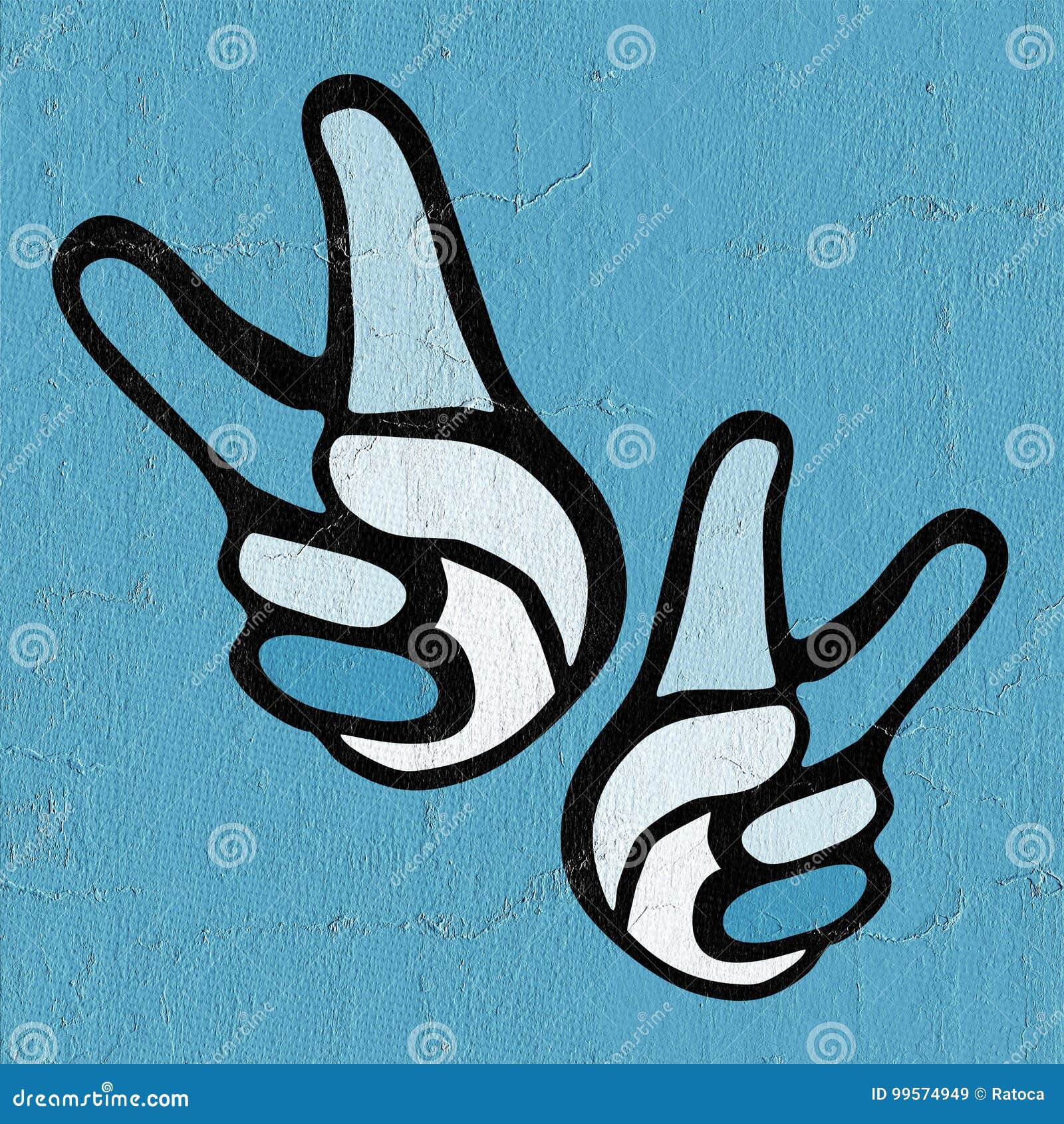 Blue winner symbol stock illustration. Illustration of creative - 99574949