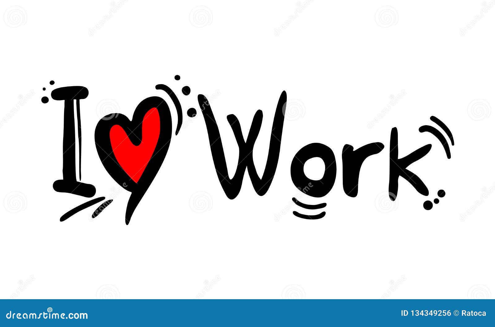 Work message design stock vector. Illustration of message - 134349256