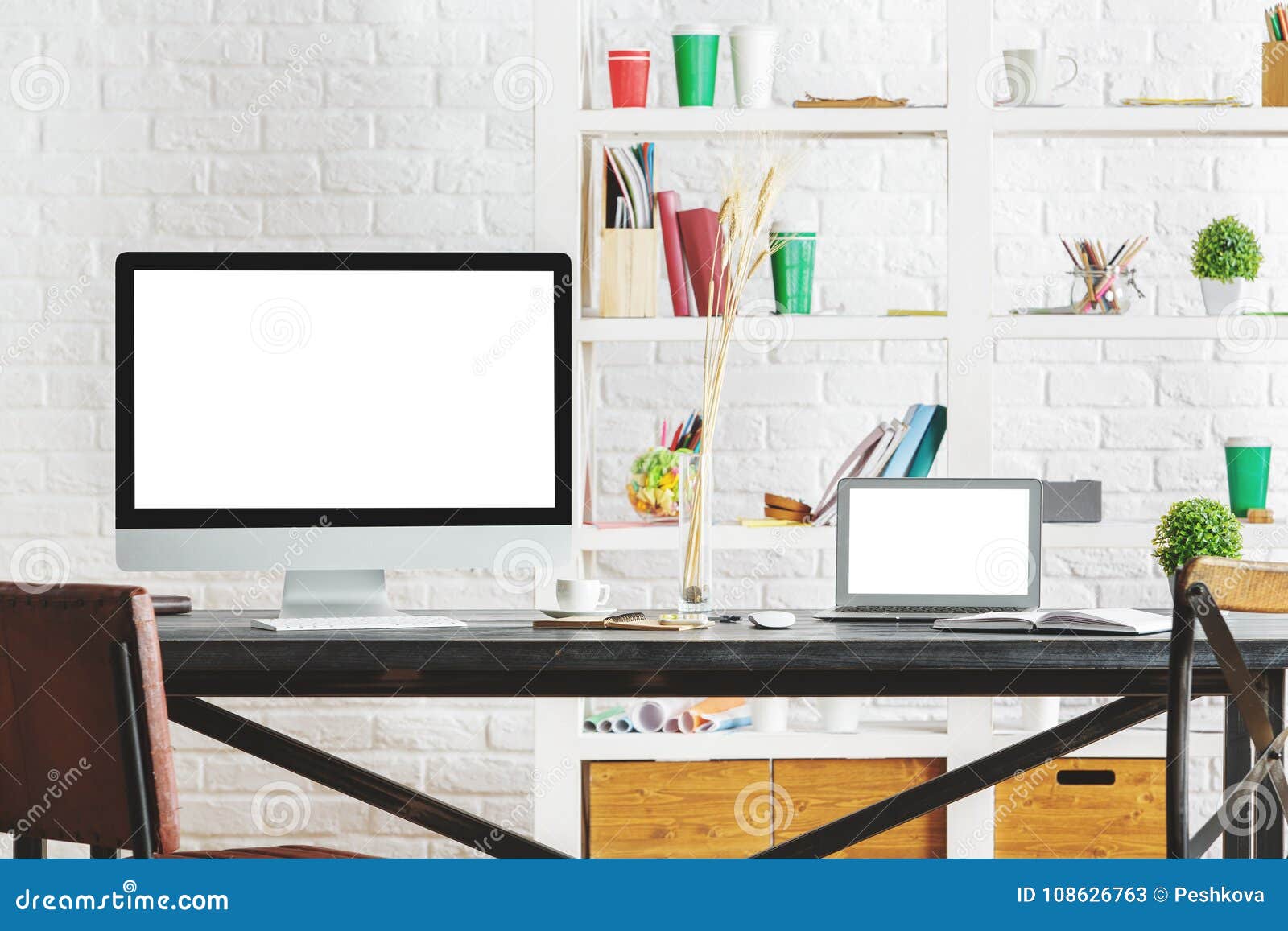 Creative designer desktop stock image. Image of design - 108626763