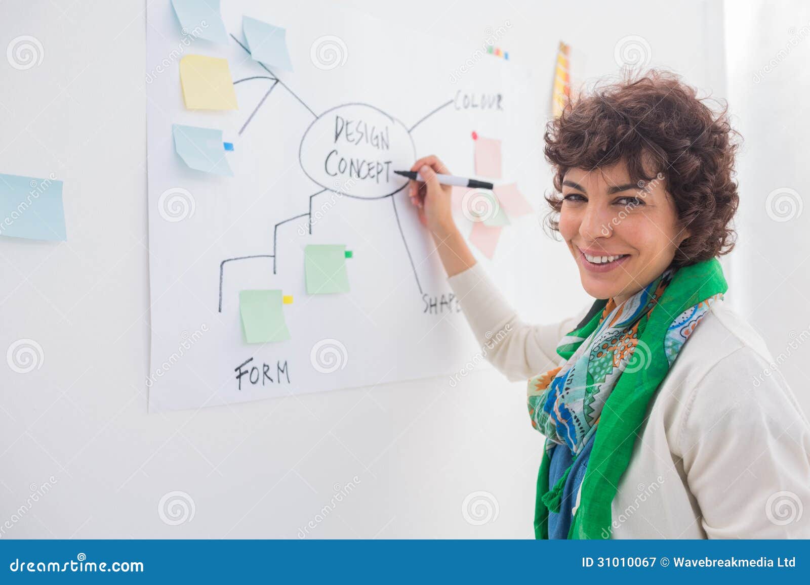 Creative designer writing stock image. Image of business - 31010067