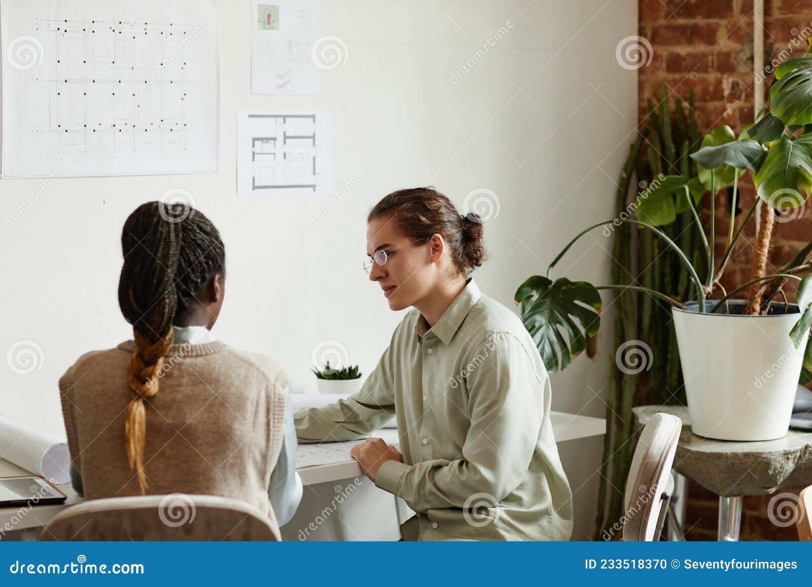 Creative Designers at Work Minimal Stock Photo - Image of creativity ...