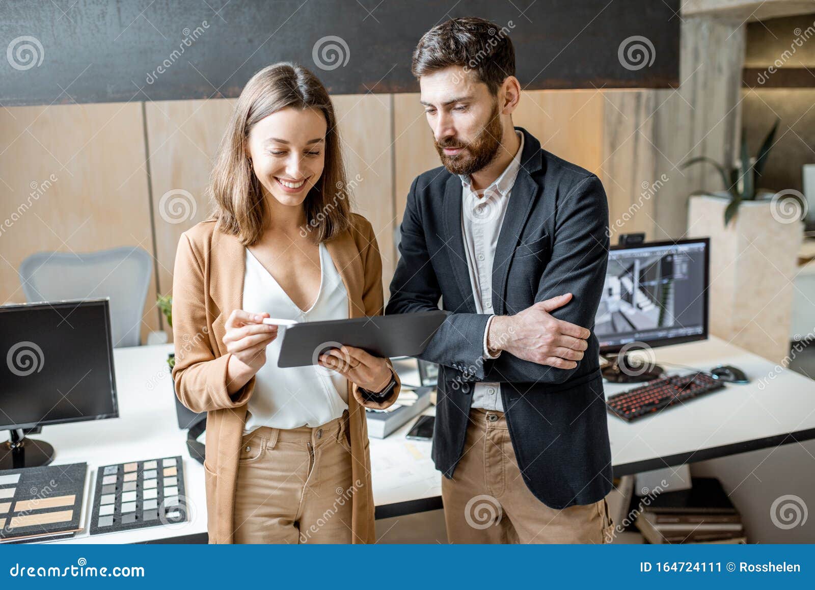 Creative Designers Working with Digital Tablet Stock Image - Image of ...