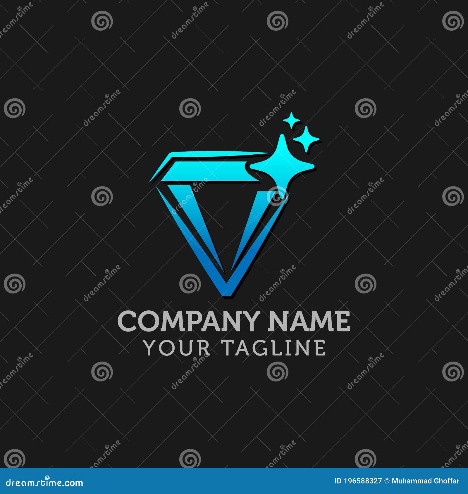 Creative Diamond Logo and Icon Design Template Stock Vector ...