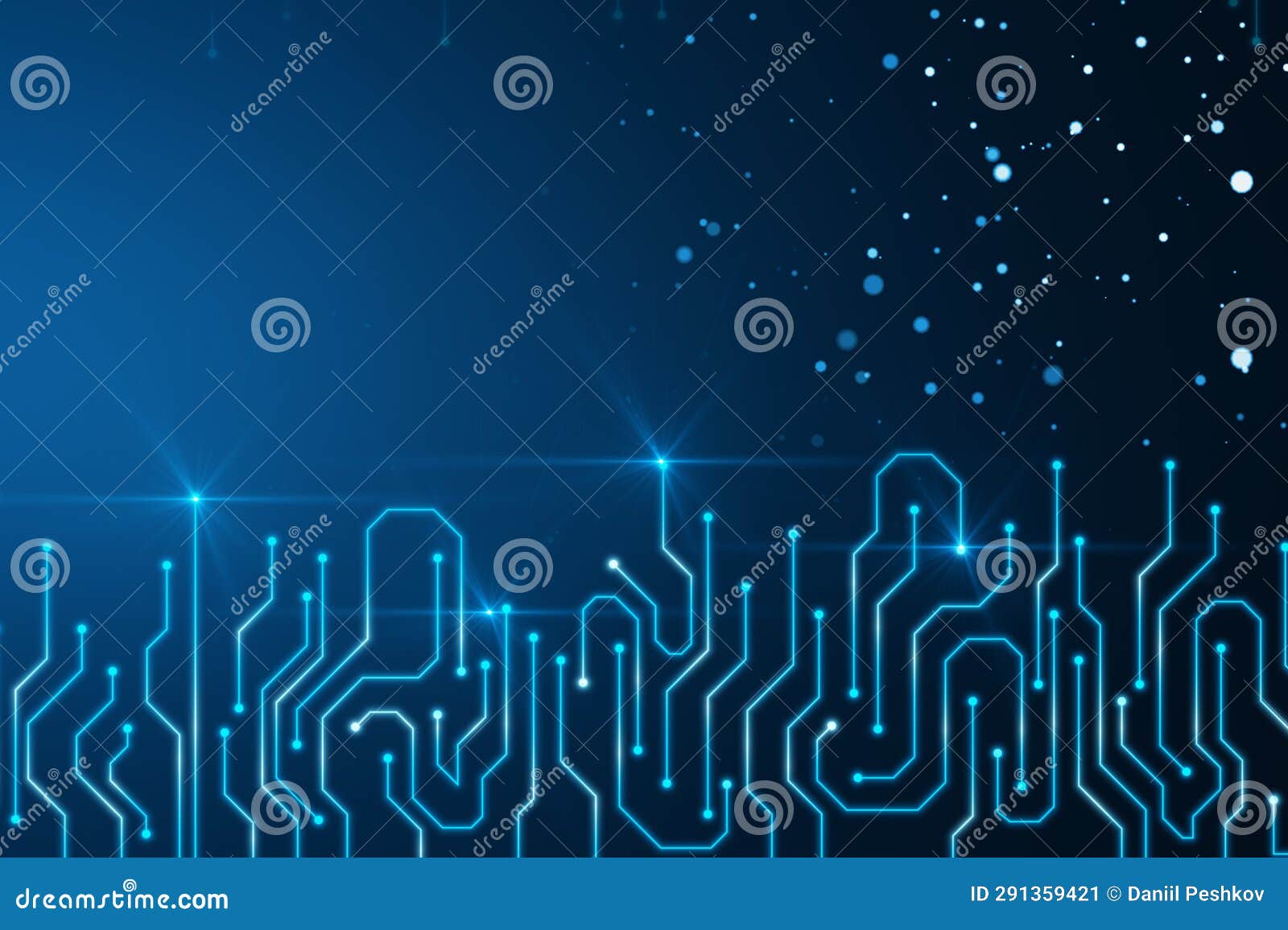 Creative Digital Circuit Backdrop. Technology, Chip and Innovation ...