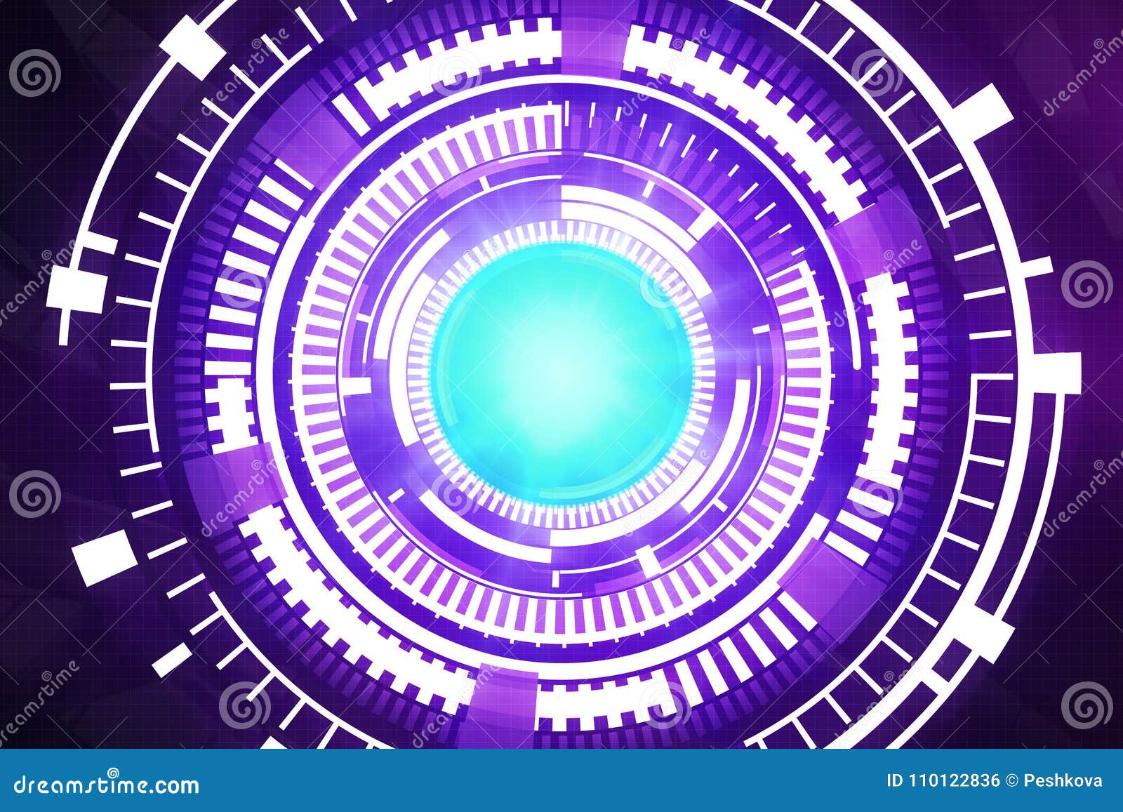 Future and Innovation Backdrop Stock Illustration - Illustration of ...