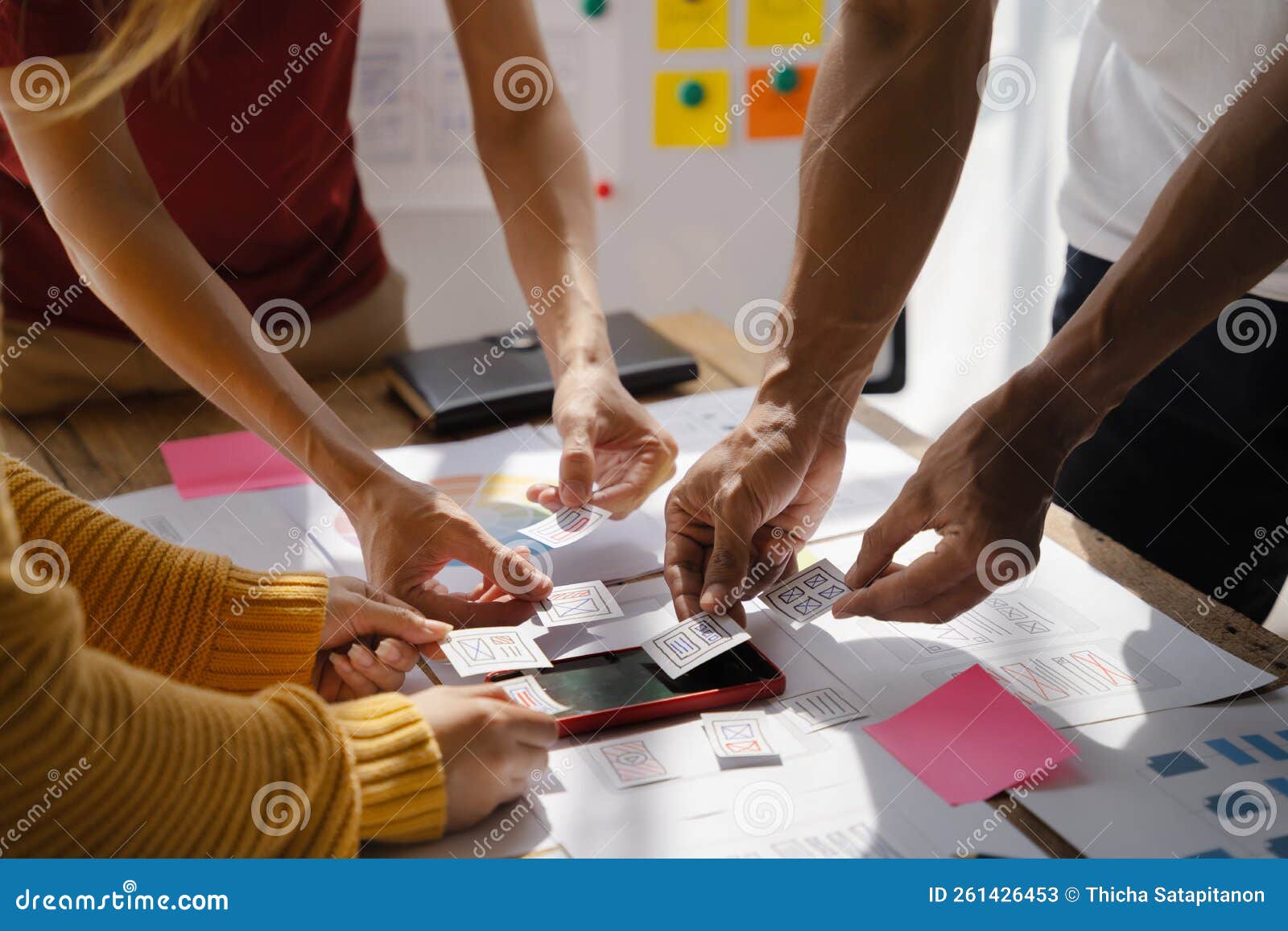 Creative Digital Development Agency. Stock Image - Image of ...
