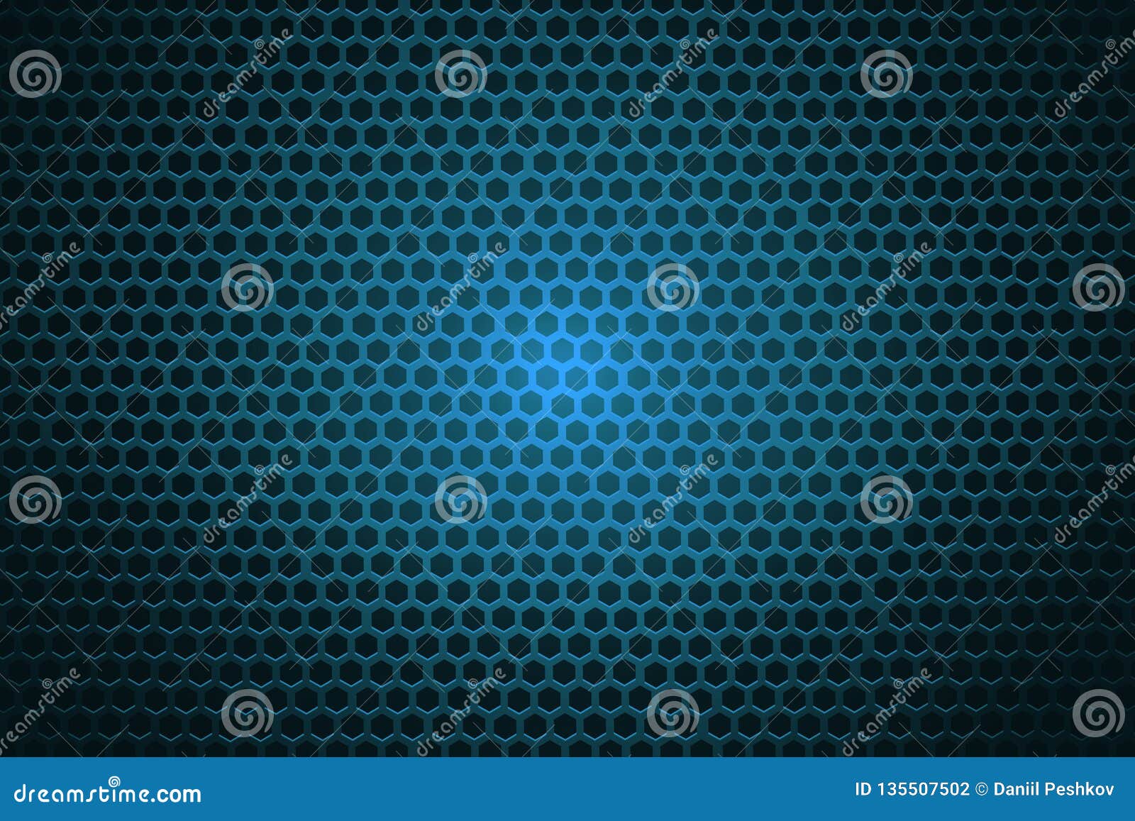 Creative Digital Honeycomb Backdrop Stock Illustration - Illustration ...