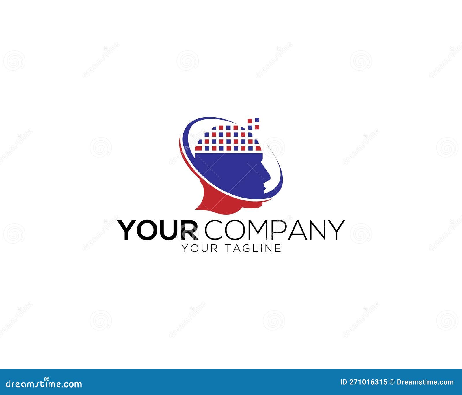 Digital Mind and Brain Logo Stock Vector - Illustration of inspiration ...
