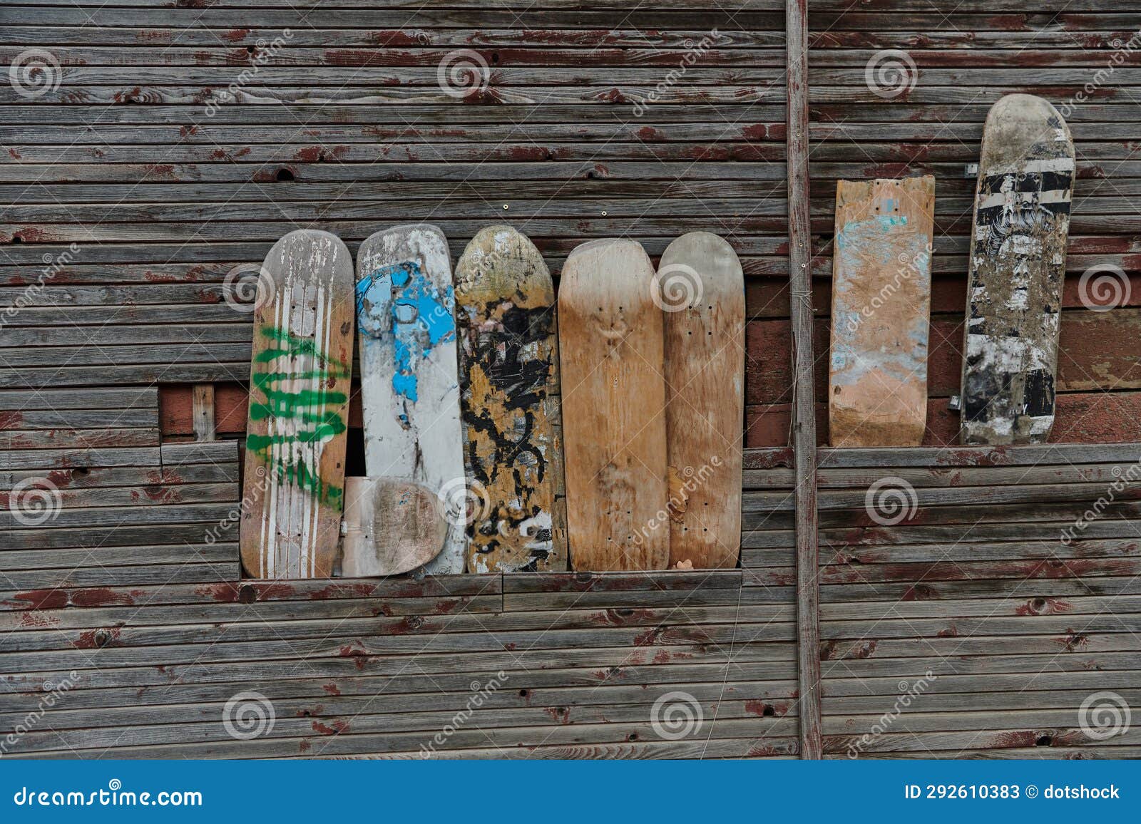 In a Creative Display of Repurposing, Old Ski and Snowboard Decks Have ...
