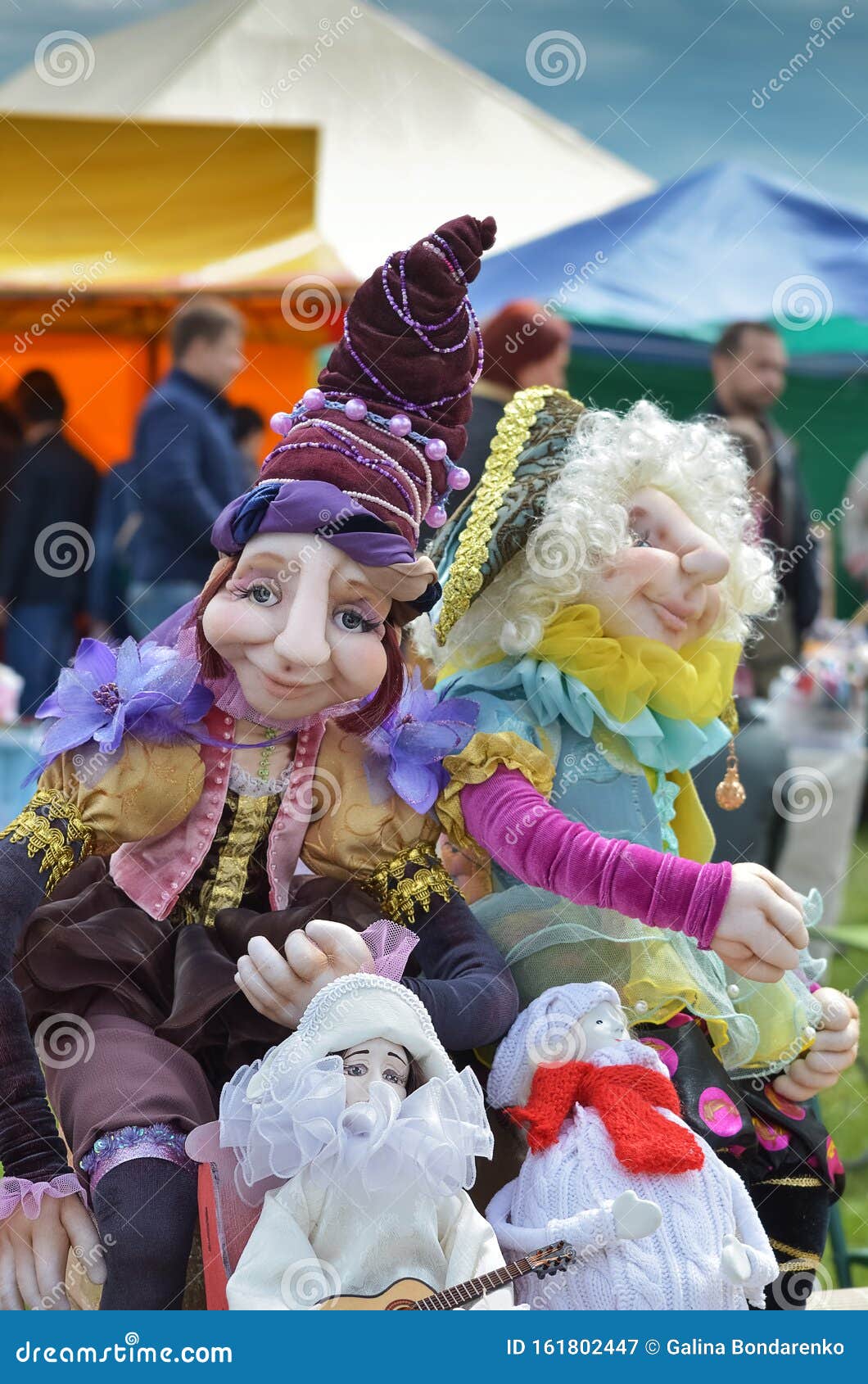 Creative Dolls are Sold at the Fair Editorial Photography - Image of ...