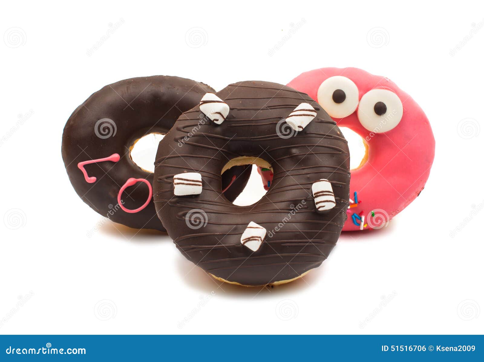 Creative donuts stock photo. Image of glazed, bakery - 51516706